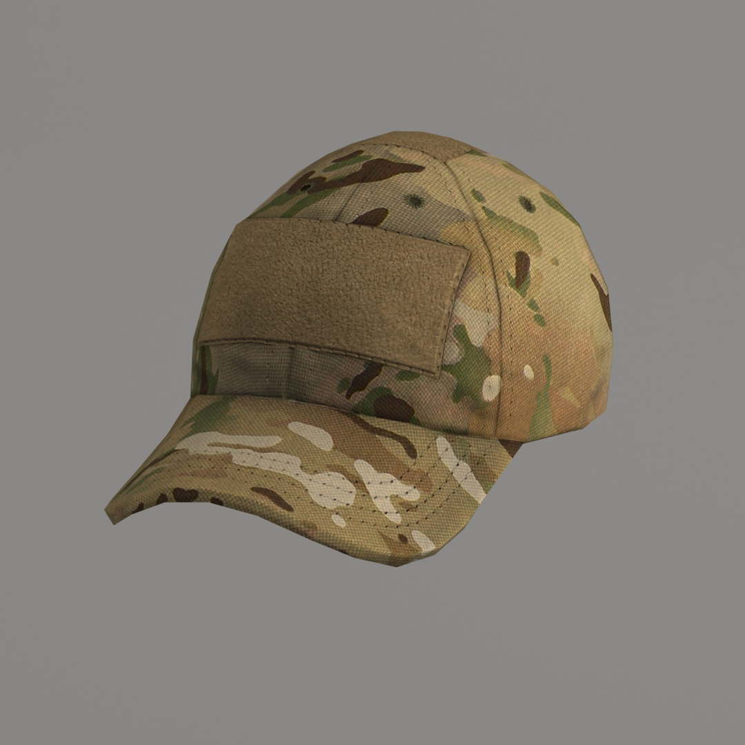3d Shooter S Cap - Model