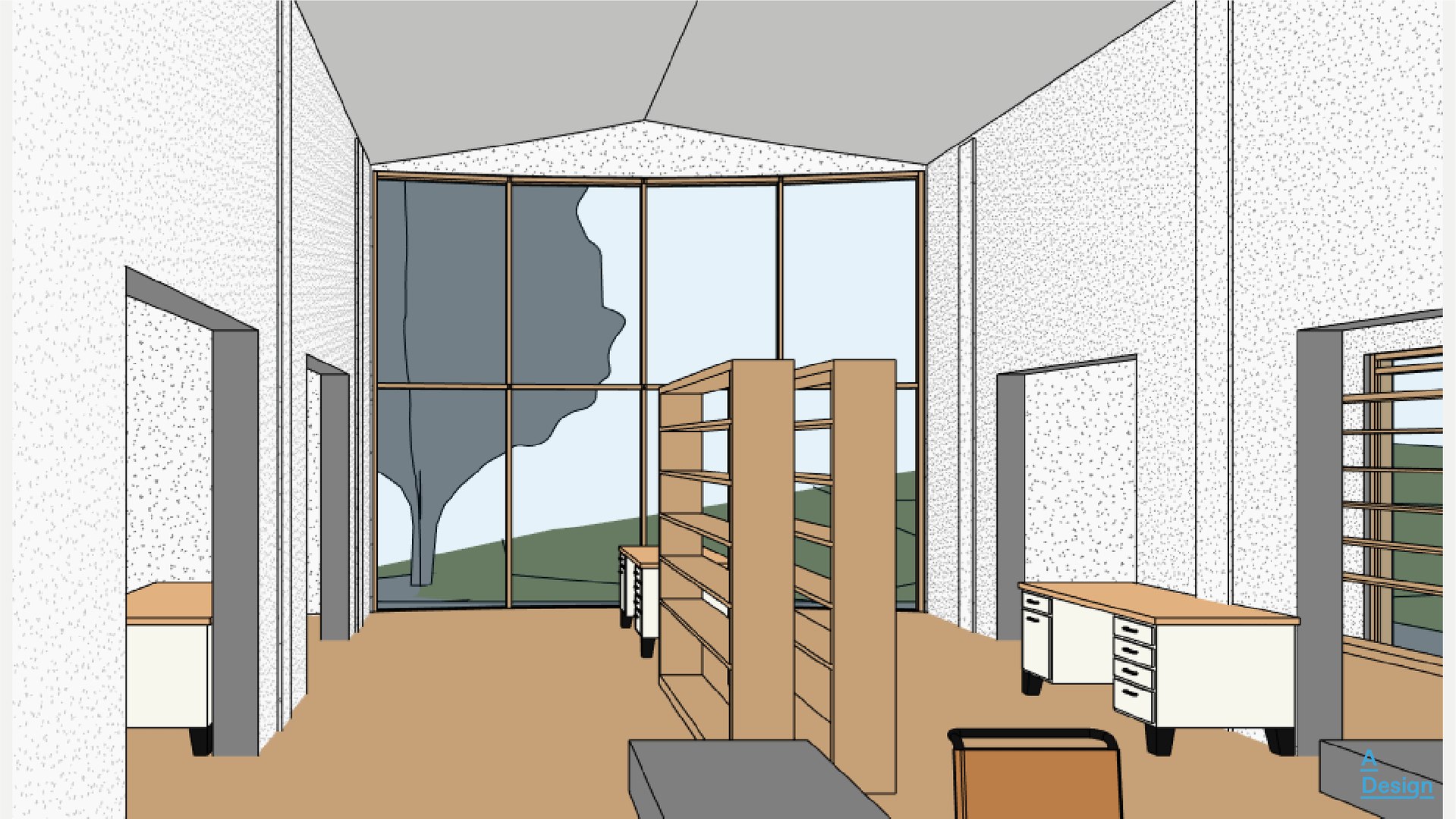 3D Showroom - Revit Model - TurboSquid 2018268