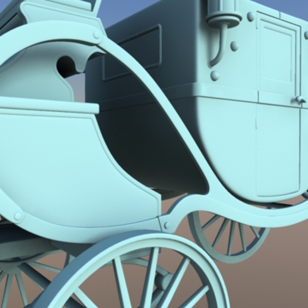 Car Carrozza 3d Model