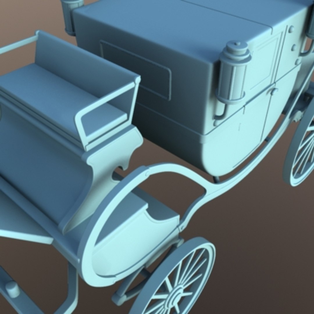 Car Carrozza 3d Model