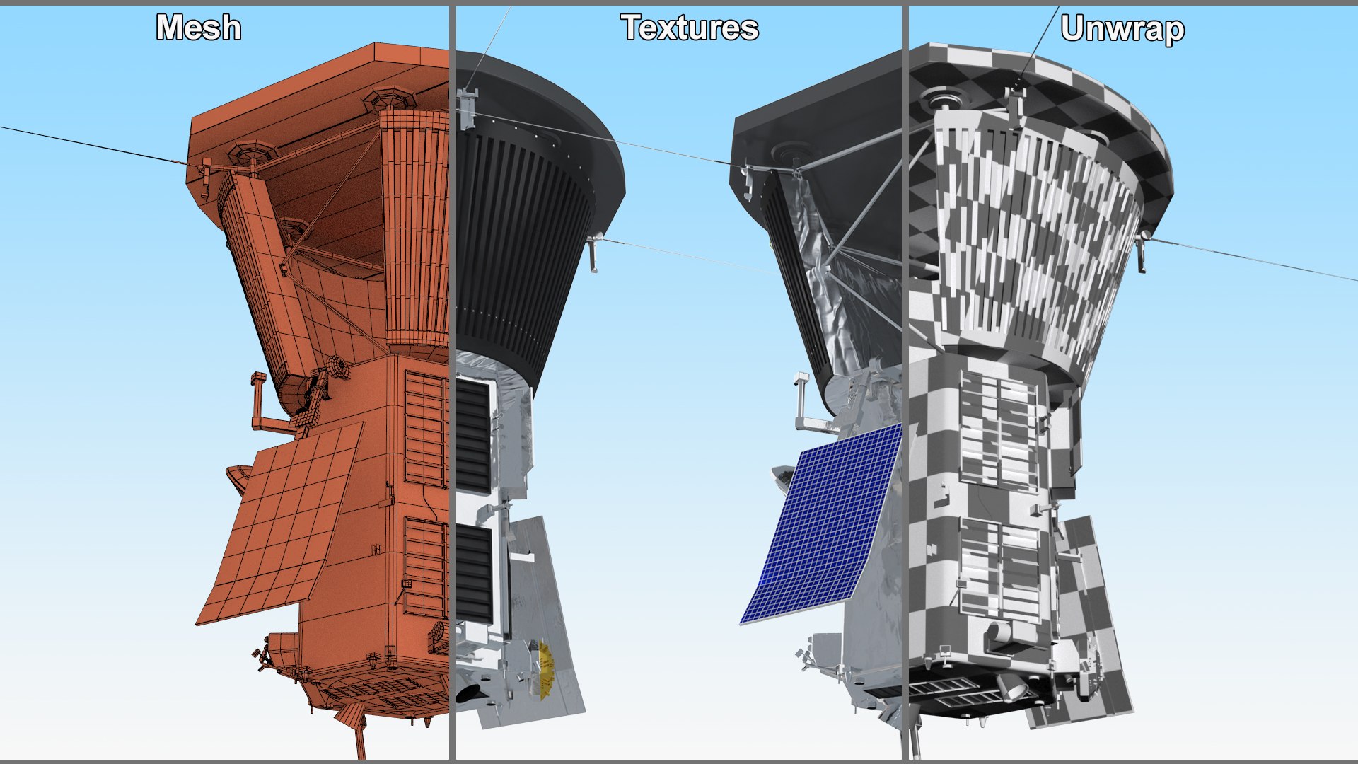 Parker Solar Probe 3D Model - TurboSquid 2141439