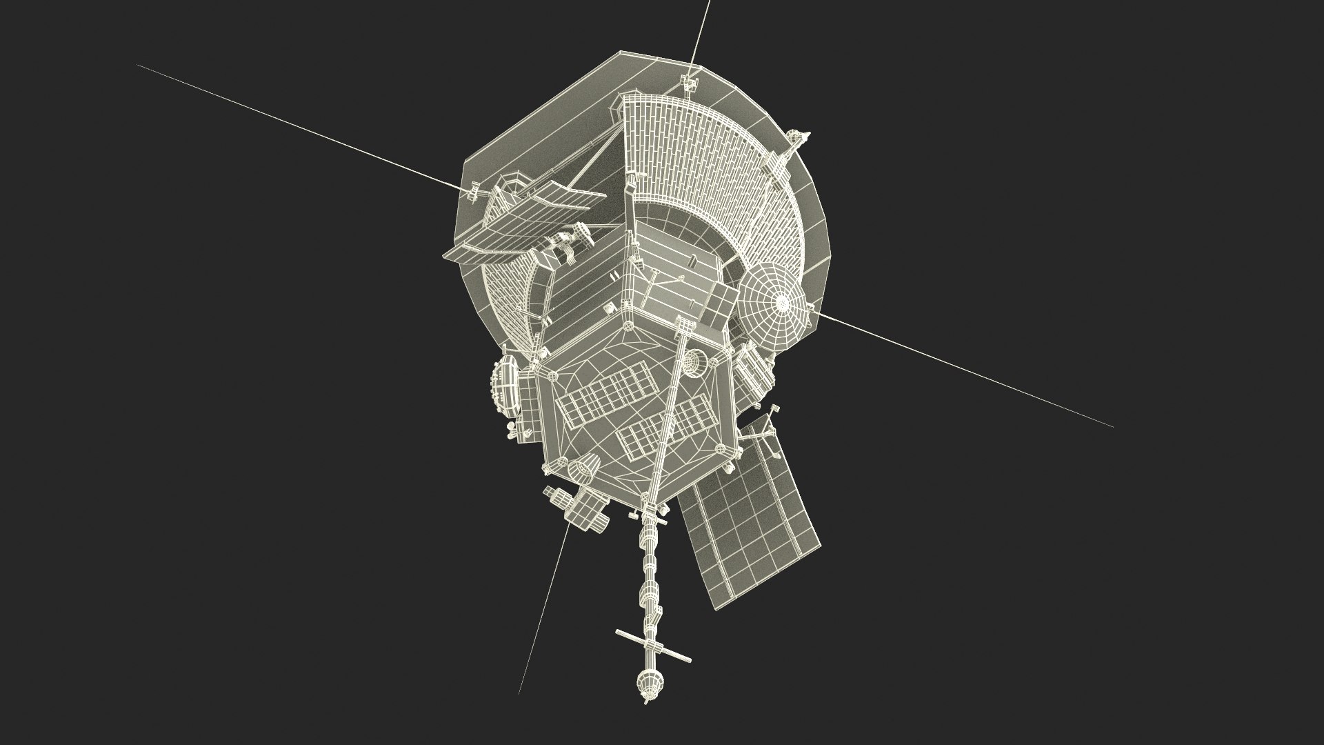 Parker Solar Probe 3D Model - TurboSquid 2141439