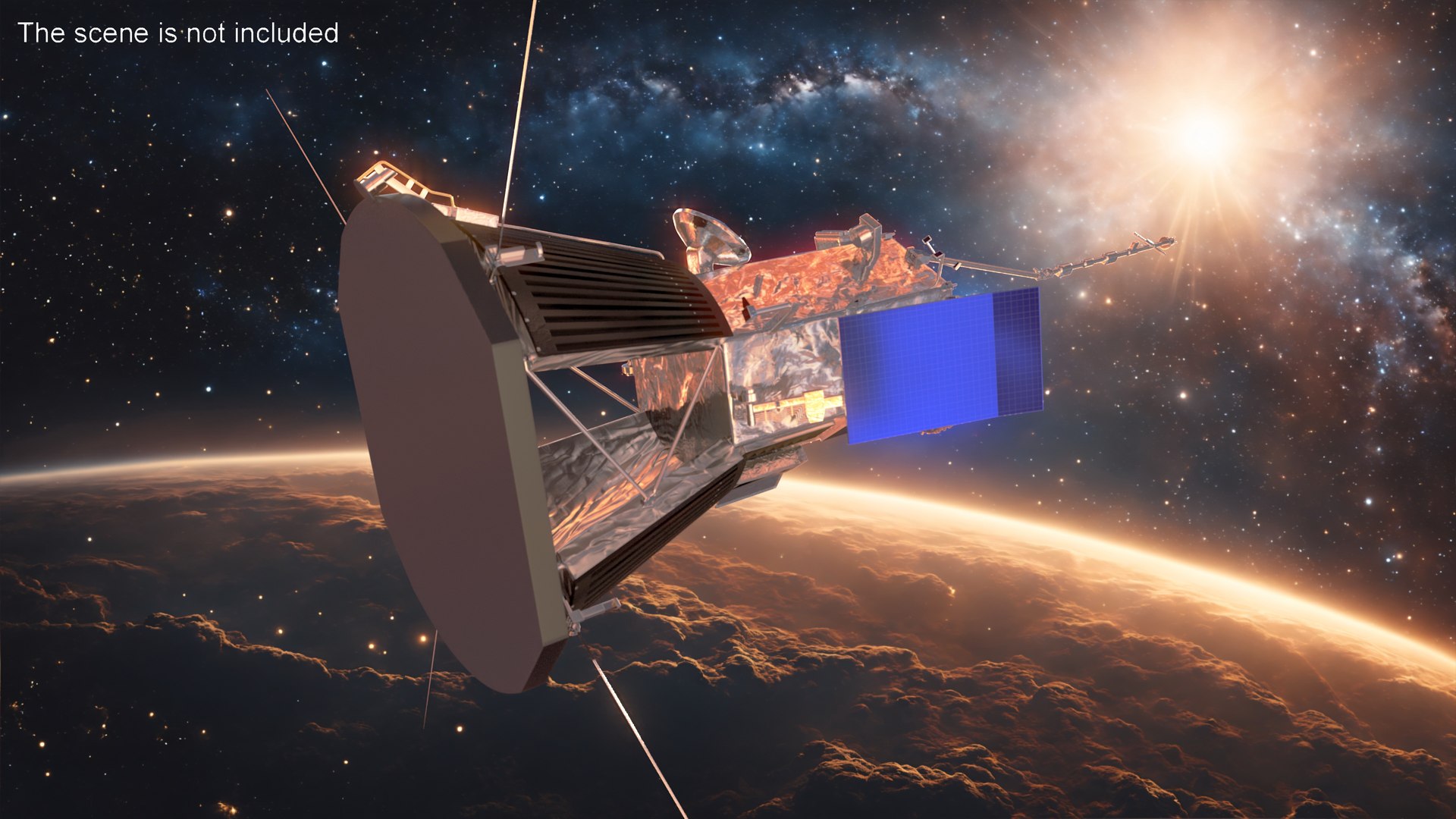 Parker Solar Probe 3D Model - TurboSquid 2141439