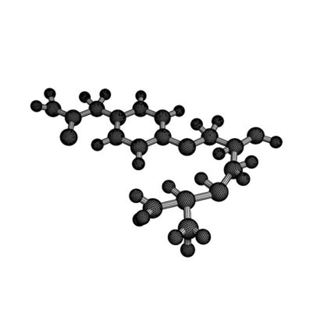 3d Atenolol Molecule Structure