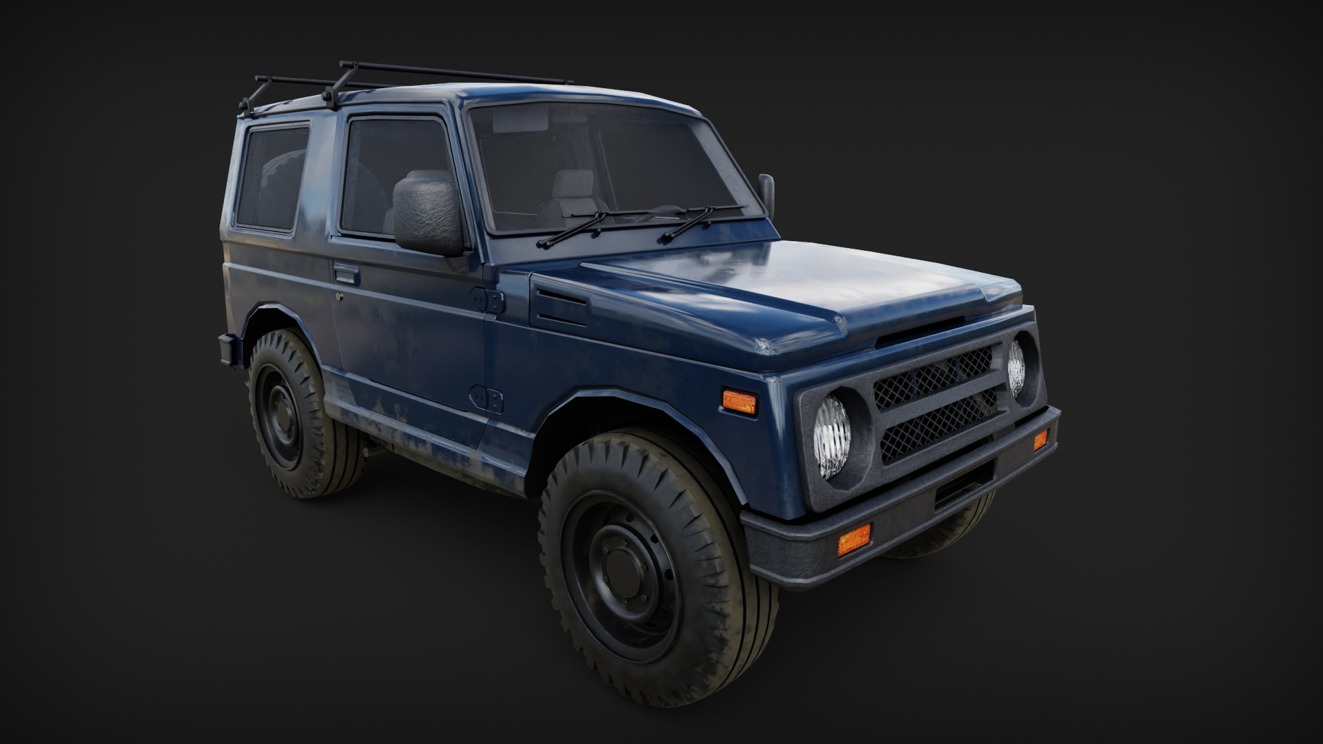 3D SuzukiJimmy Mini SUV Model - TurboSquid 2122081