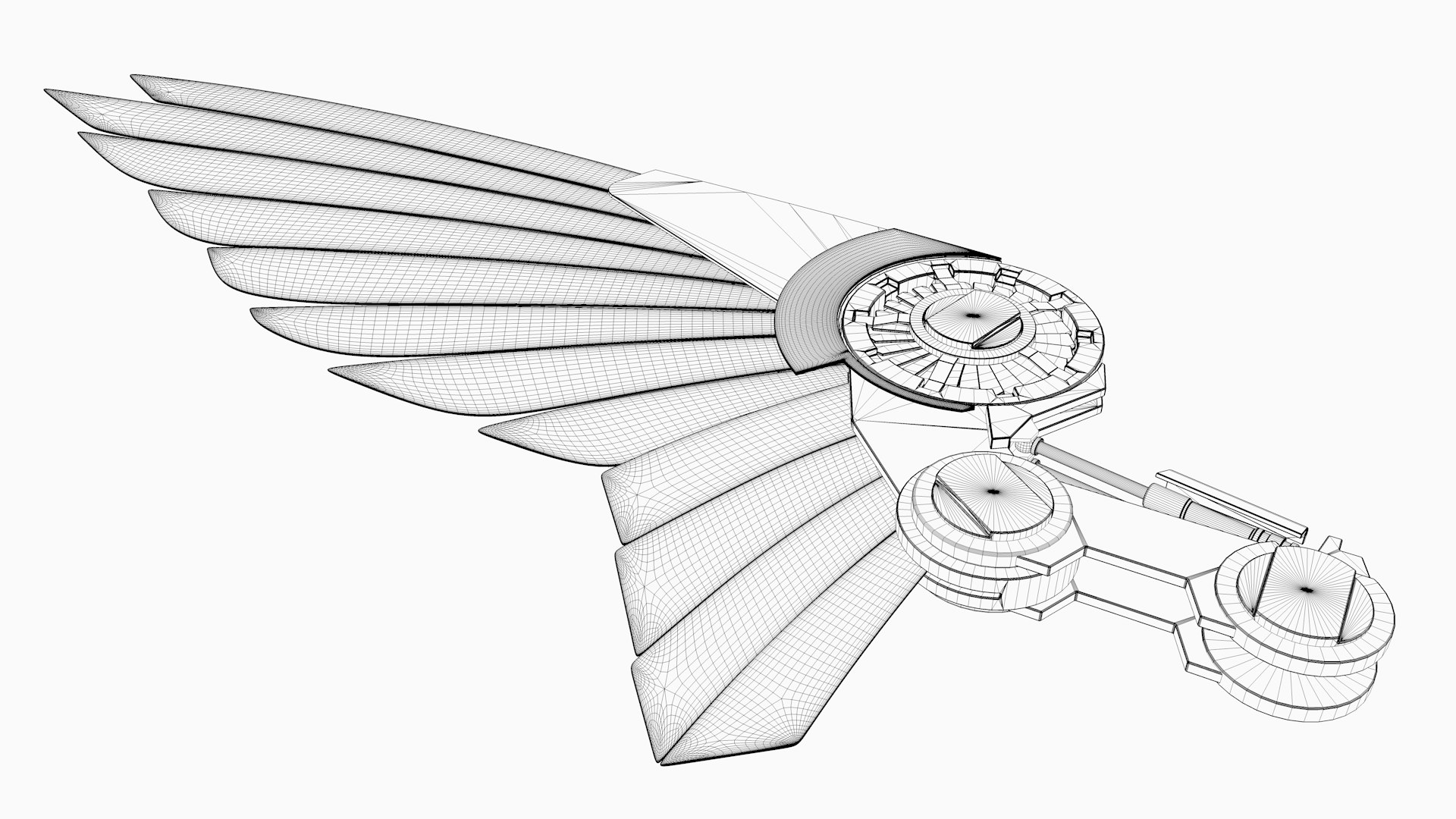Robot Wing 3D Model | 1148736 | TurboSquid