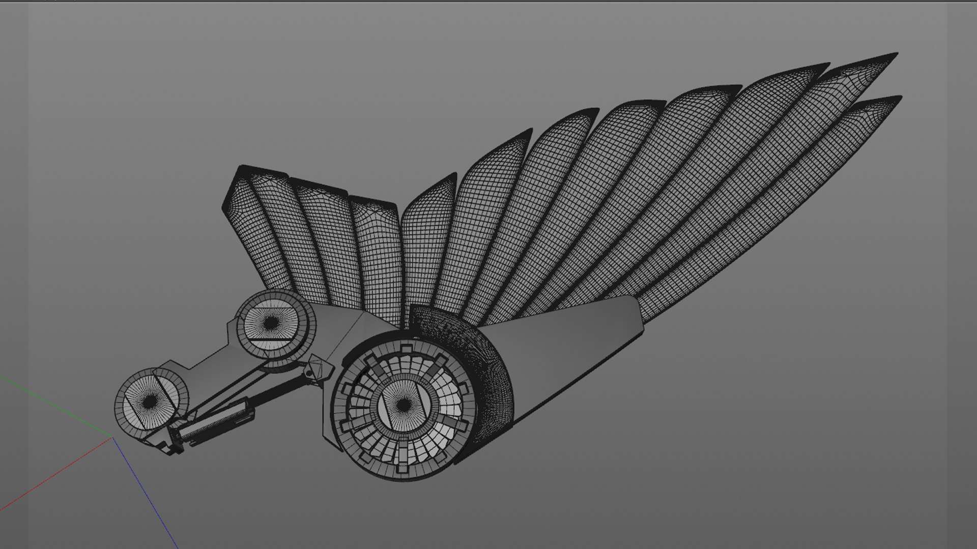 Robot Wing 3D Model | 1148736 | TurboSquid