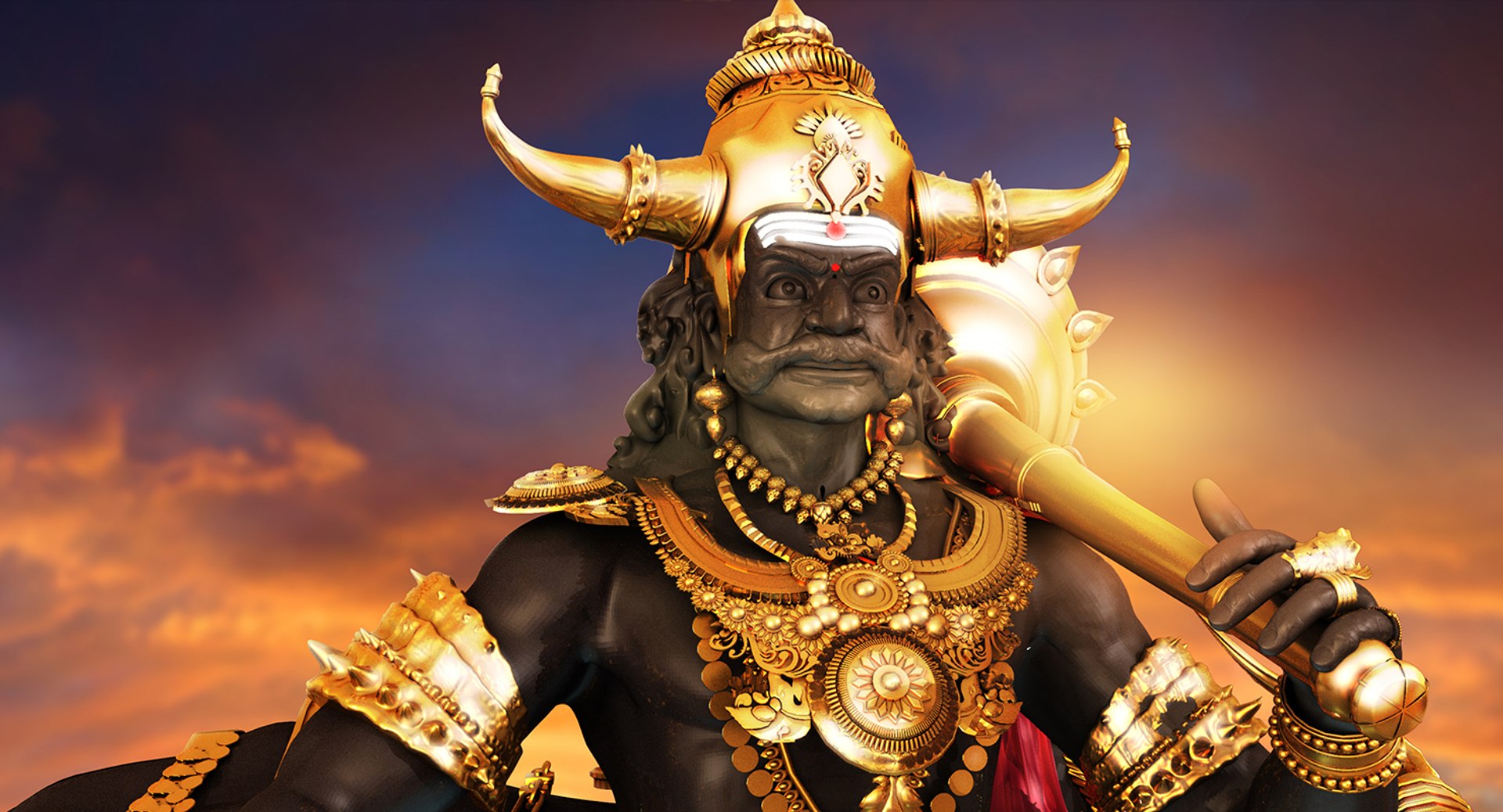 3D Model God Yemadharmaraja - TurboSquid 1435106