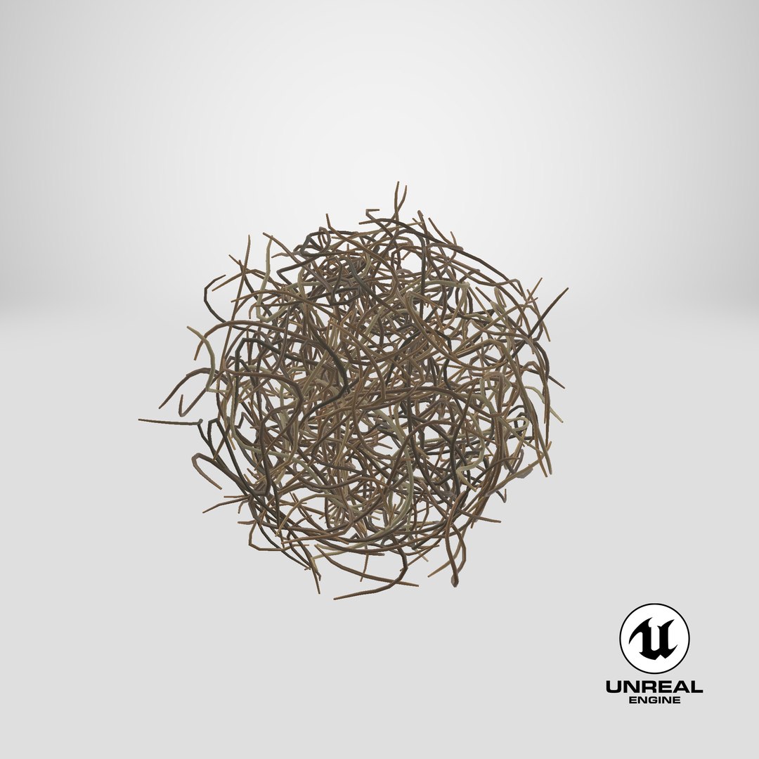 3D Cartoon Tumbleweed 03 - TurboSquid 2052556