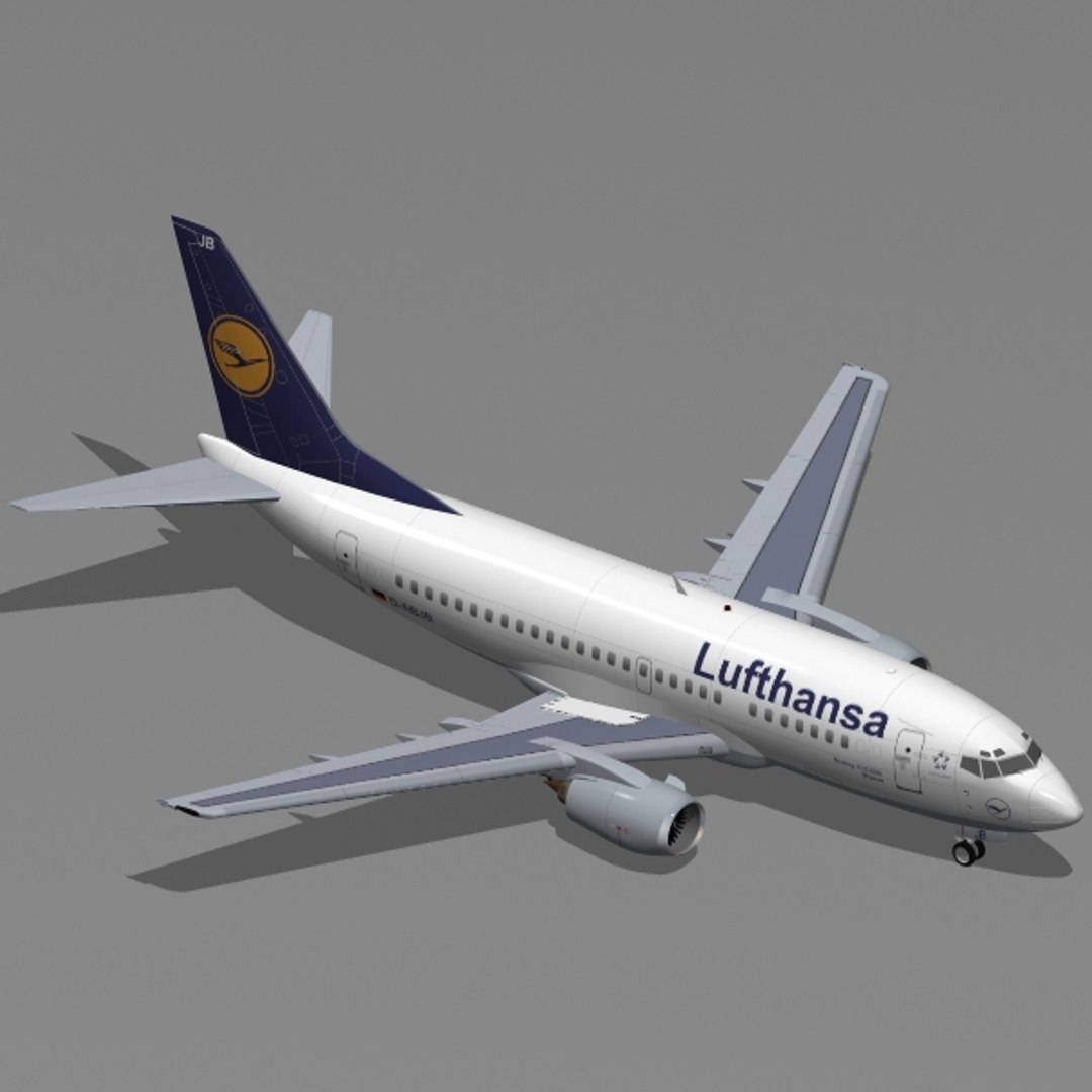 3d Model B 737-500