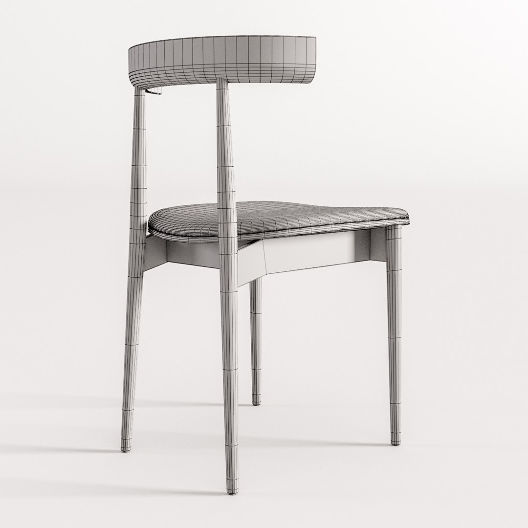 Anders dining chair model - TurboSquid 1544788