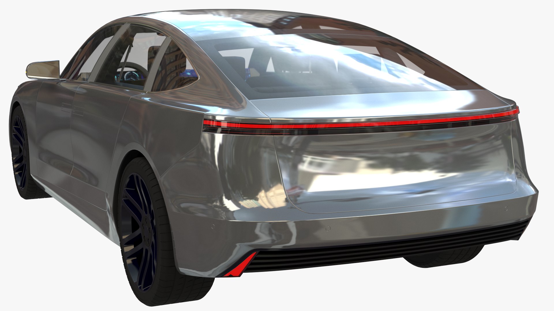 3D Electric Car 3 Model - TurboSquid 2222397