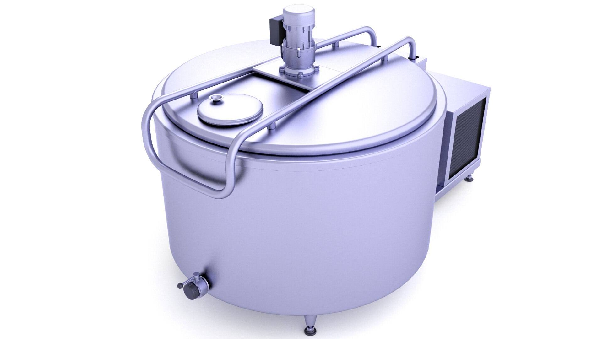 3D Milk Tank 9 Model - TurboSquid 1761052