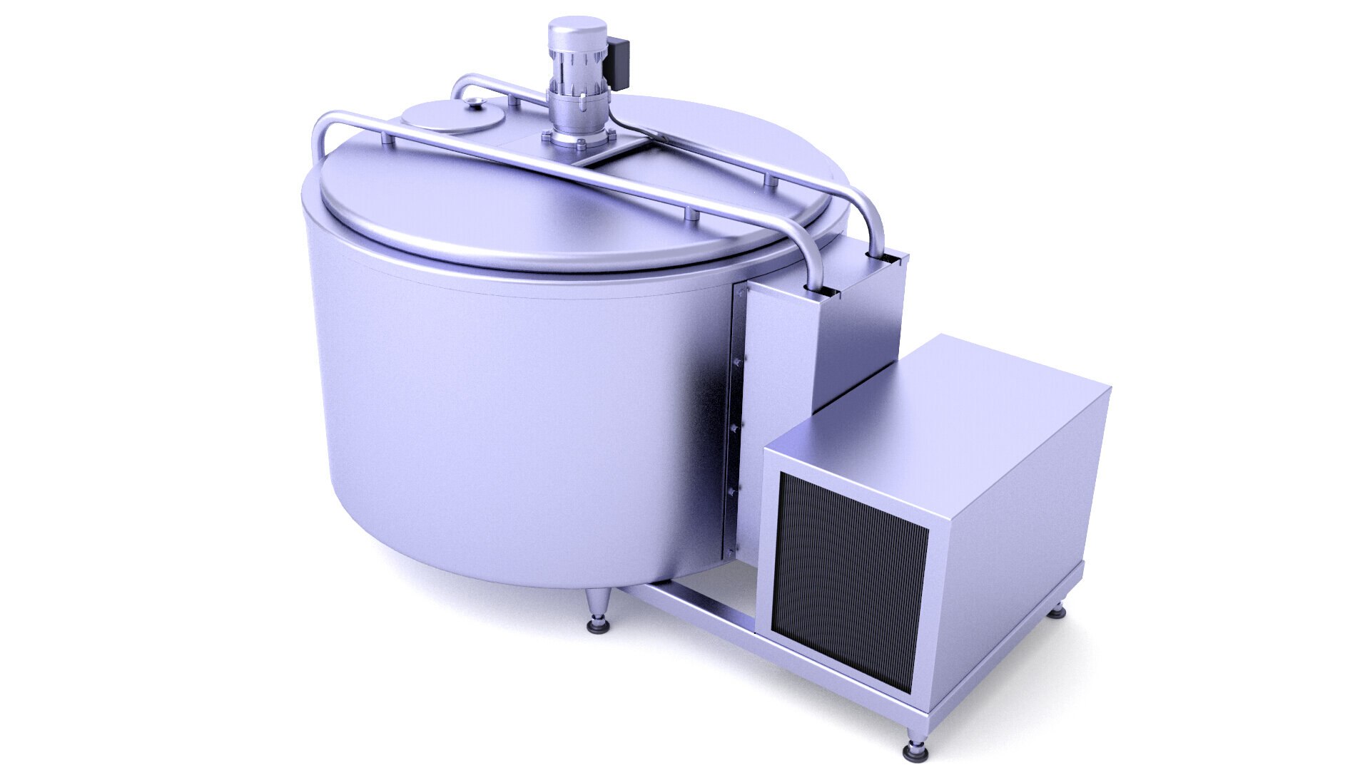 3D Milk Tank 9 Model - TurboSquid 1761052