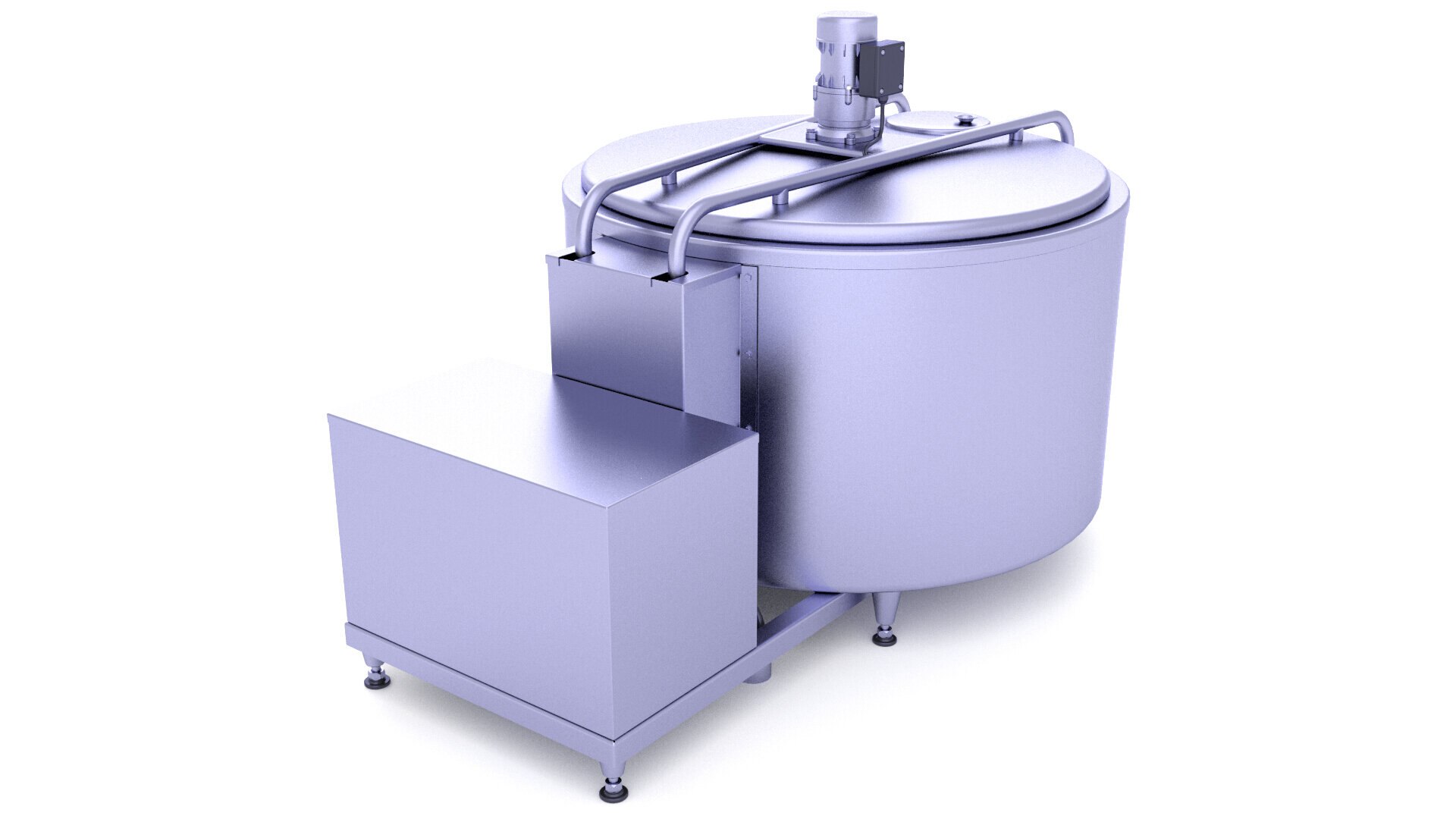 3D Milk Tank 9 Model - TurboSquid 1761052