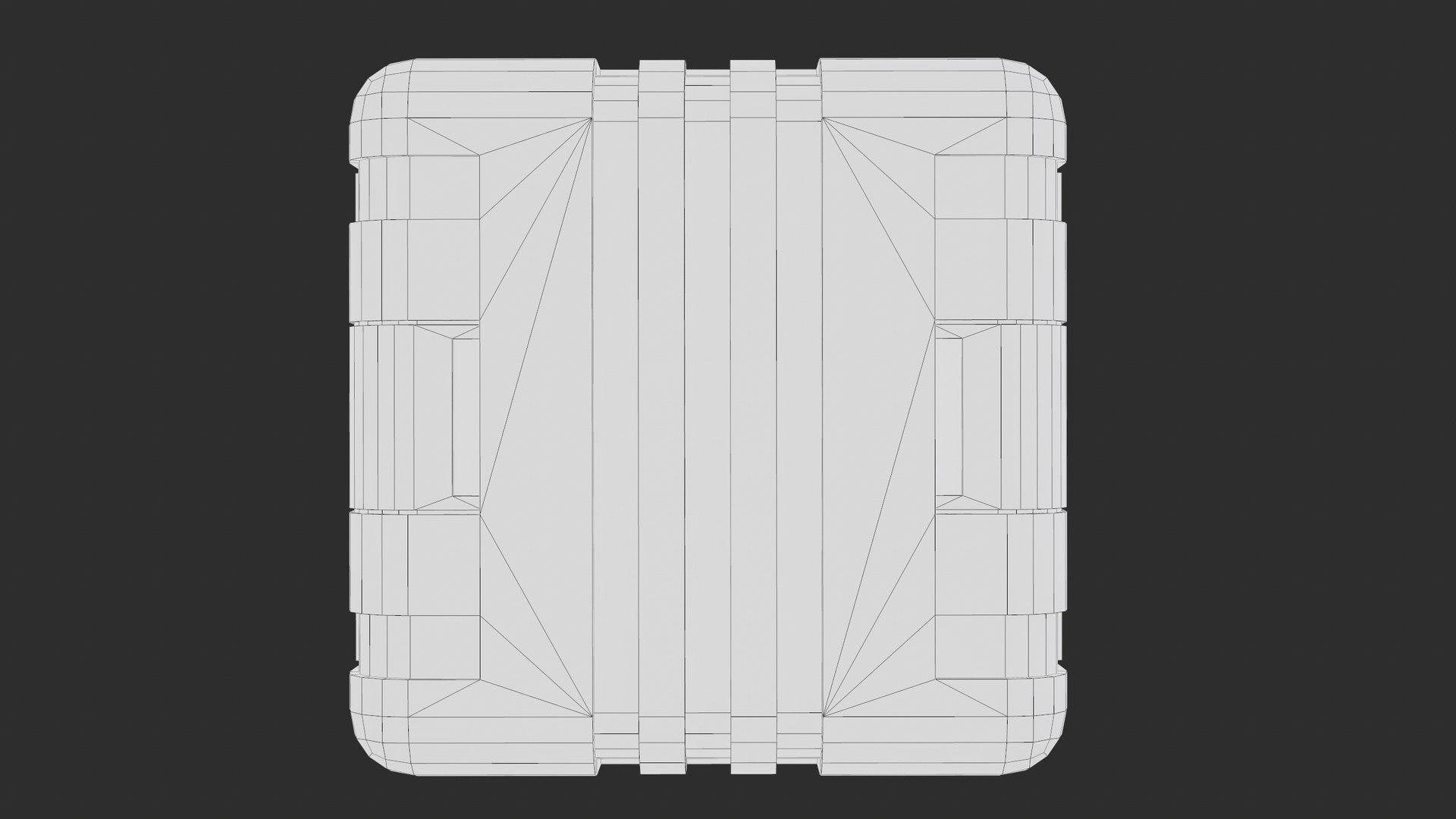 Sci-Fi Cargo Crate PBR 3D Model - TurboSquid 2031665