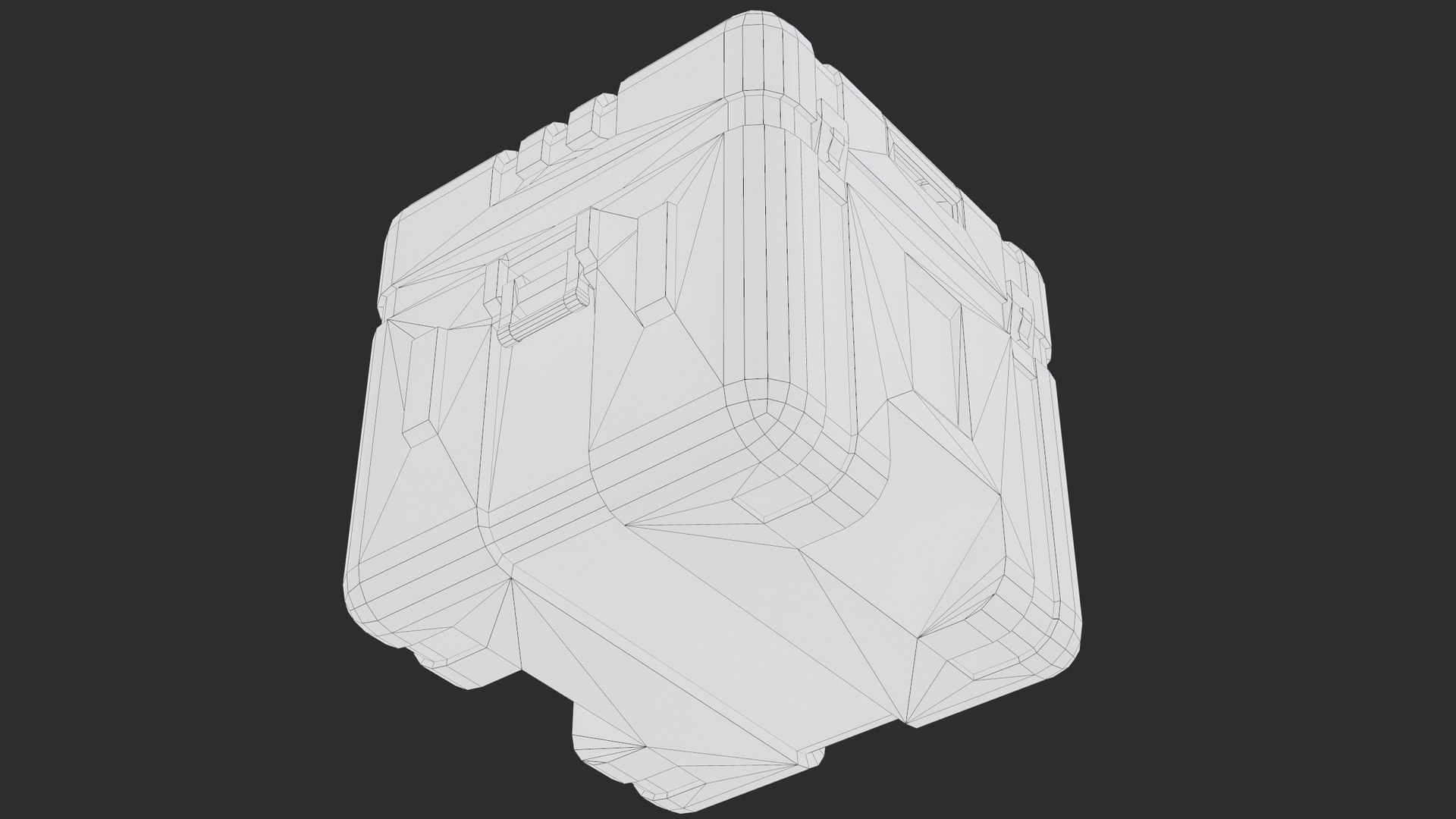 Sci-Fi Cargo Crate PBR 3D Model - TurboSquid 2031665