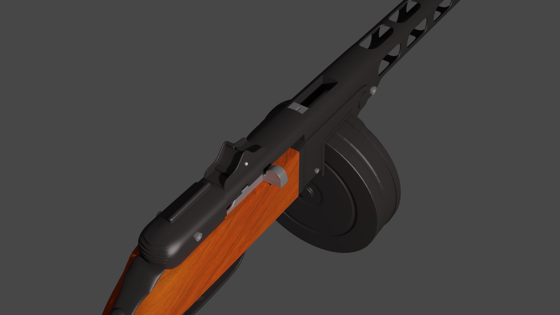 PPSH 41 3D Model - TurboSquid 1806811