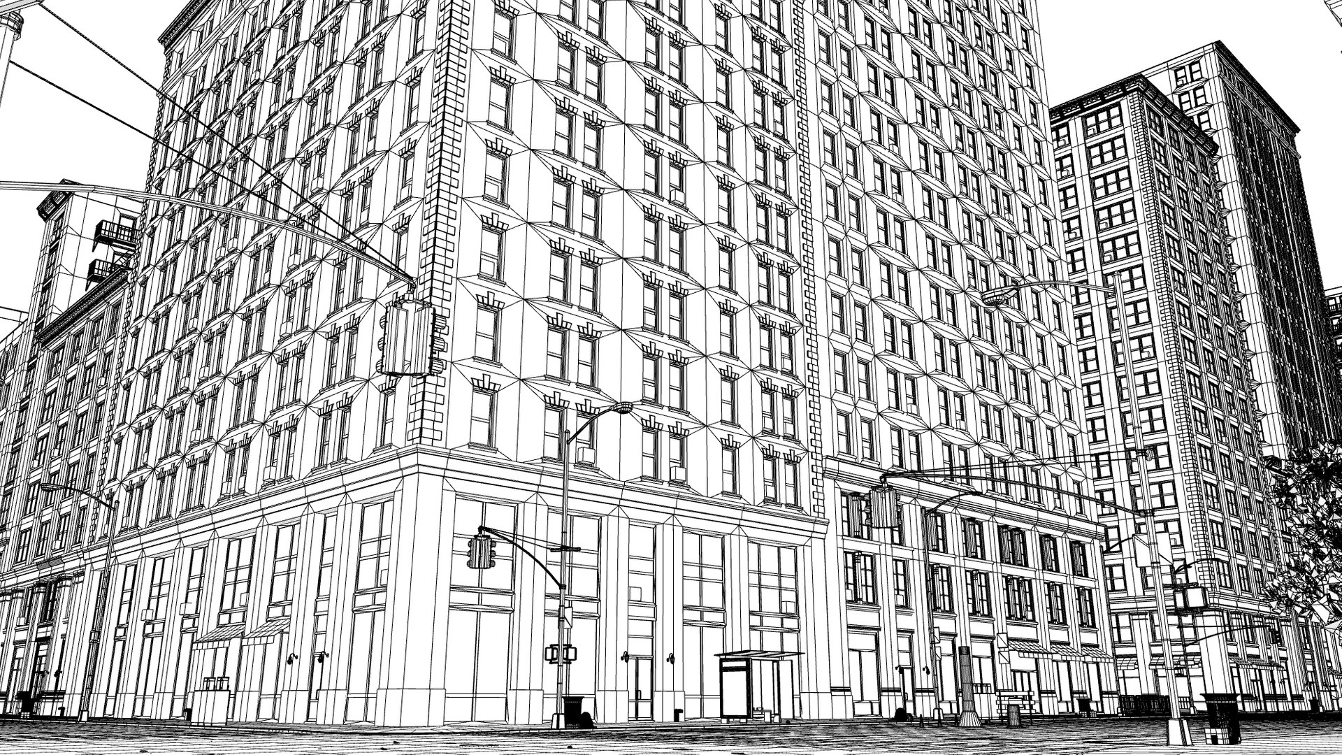 American City Collection 3D model - TurboSquid 2103555