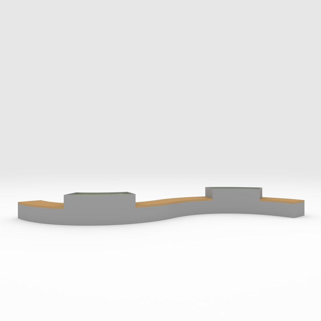 Bench Park 16 Model - TurboSquid 2121037