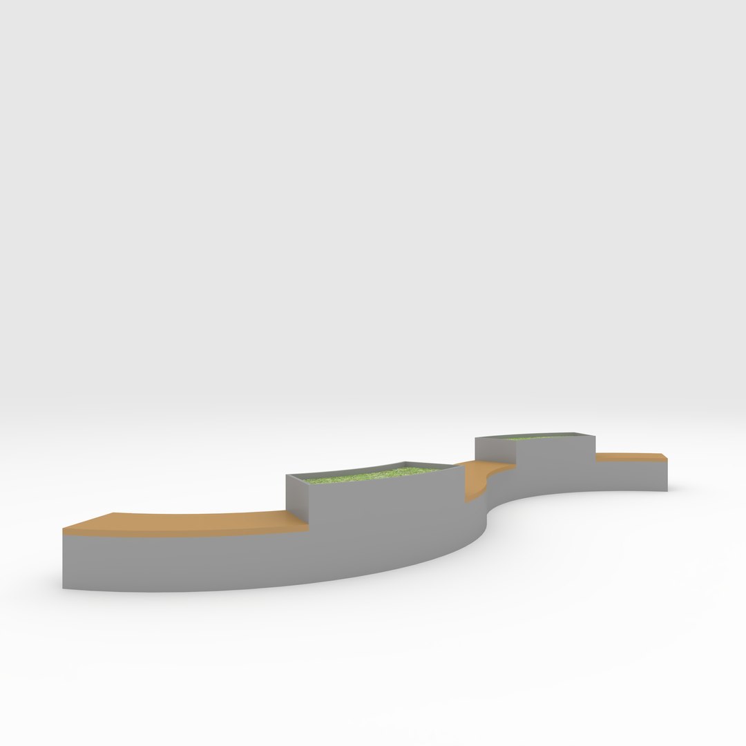 Bench Park 16 Model - TurboSquid 2121037