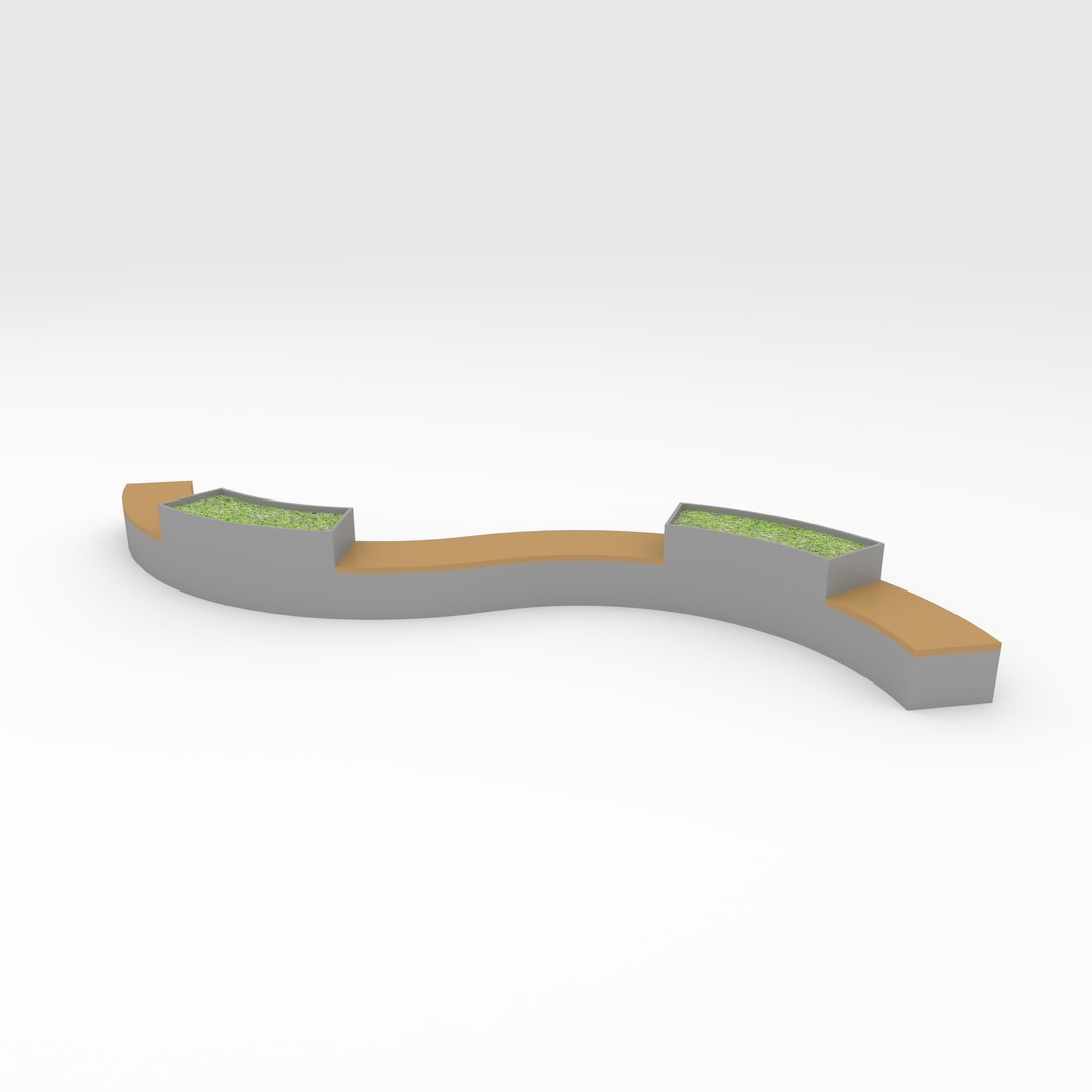 Bench Park 16 Model - TurboSquid 2121037