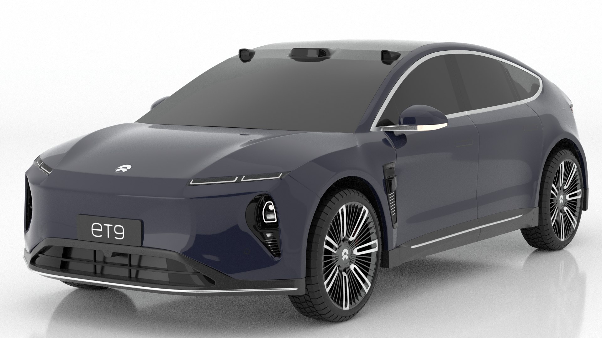 3D Nio ET9 Electric Car 3D Model 2025 Southern Star Blue Model - TurboSquid 2381687