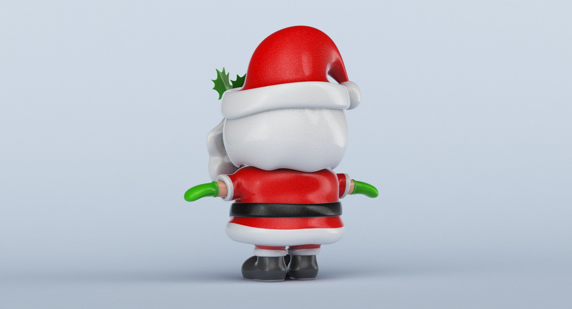 Cartoon Santa Claus Model - TurboSquid 1190333