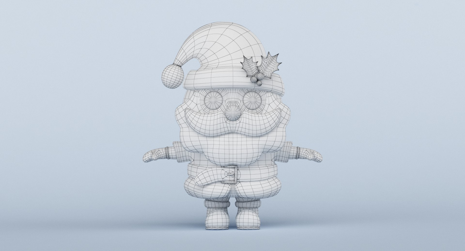Cartoon Santa Claus Model - TurboSquid 1190333