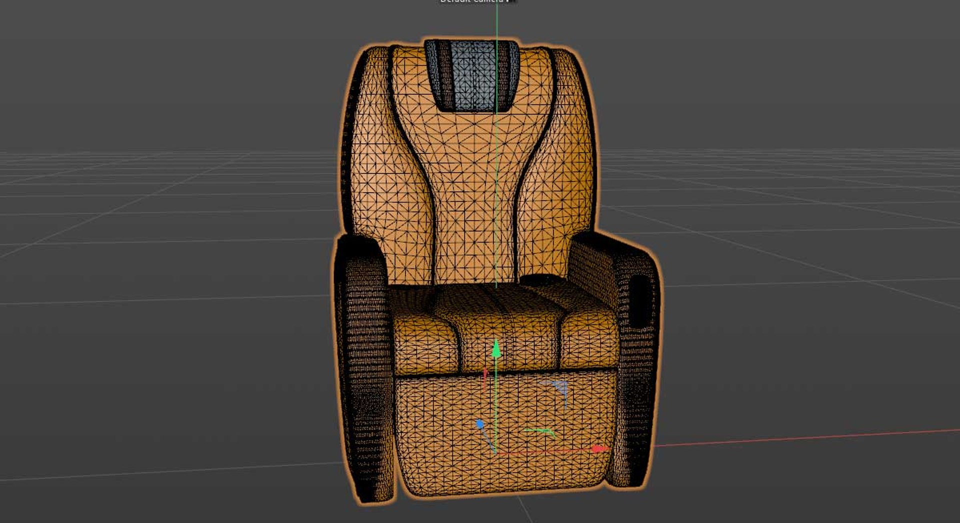 Private Jet Seat Model - TurboSquid 1669153