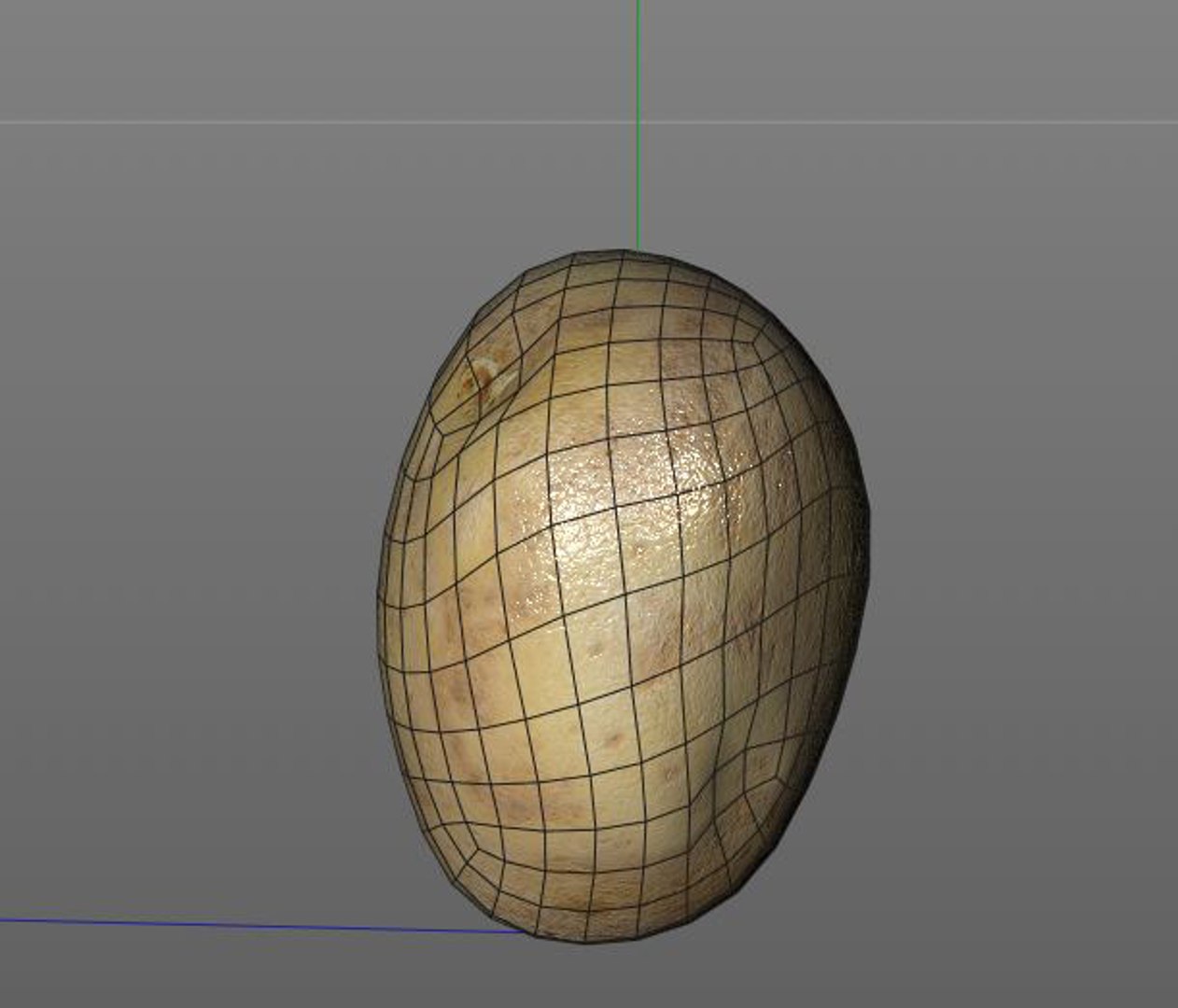 3D Potato - TurboSquid 1544563