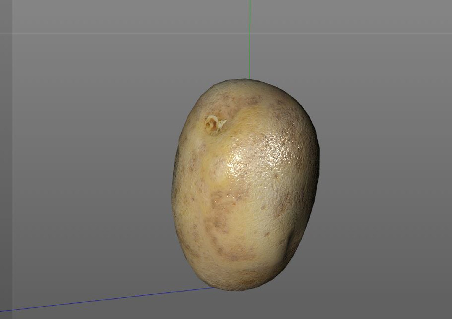 3D Potato - TurboSquid 1544563