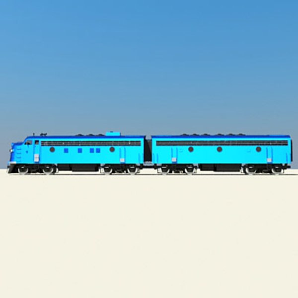 3d emd f7 model