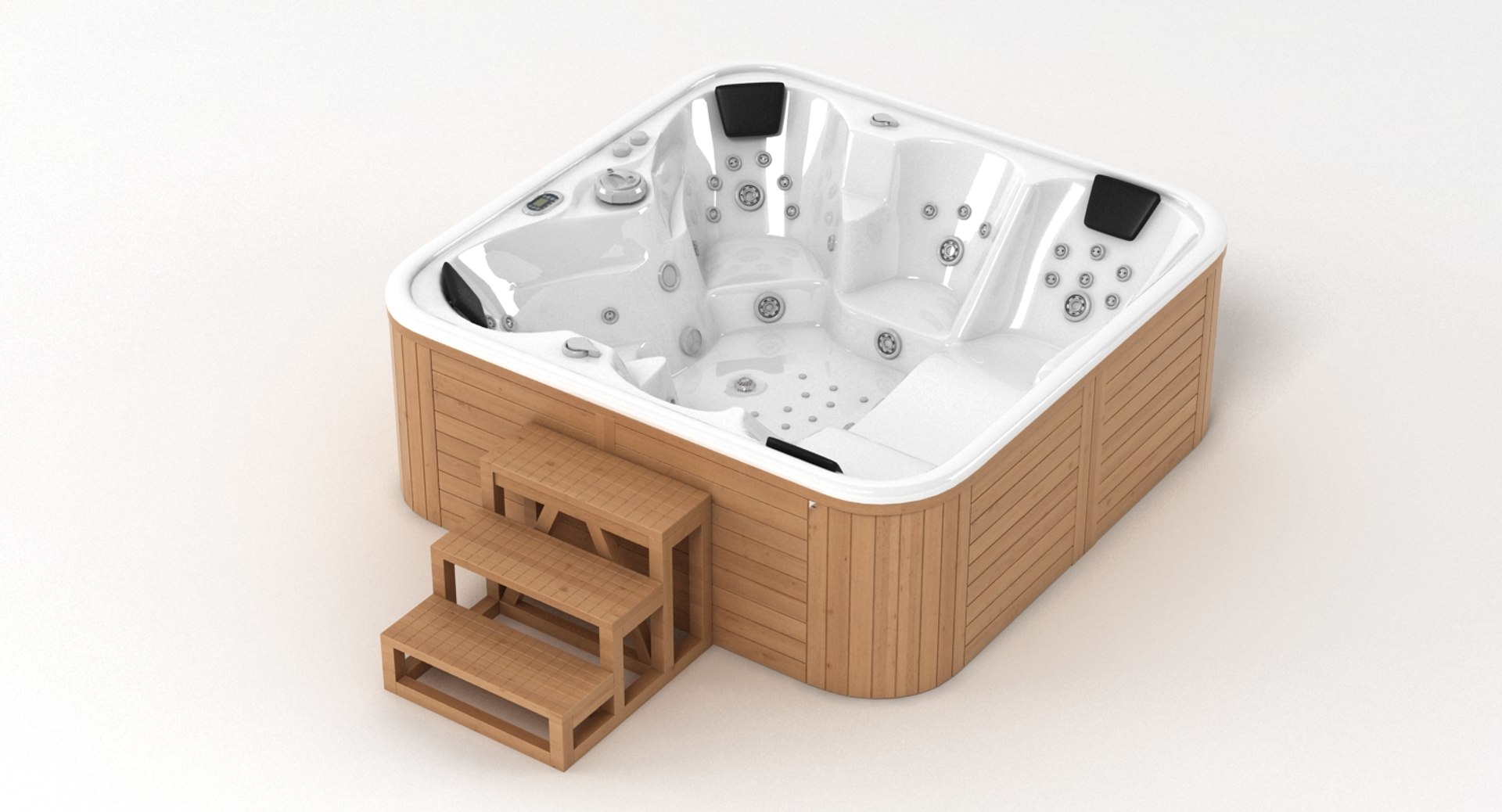 3d Model Of Whirlpool Pool