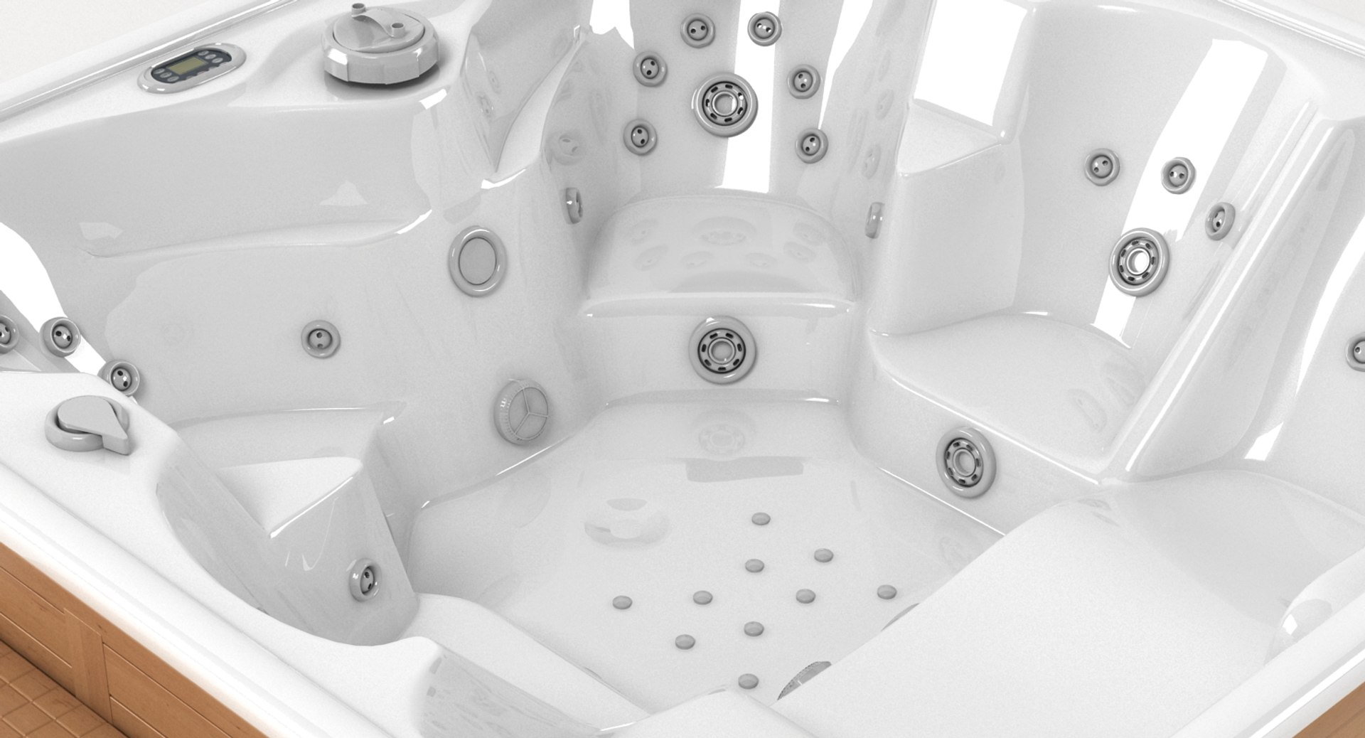 3d Model Of Whirlpool Pool