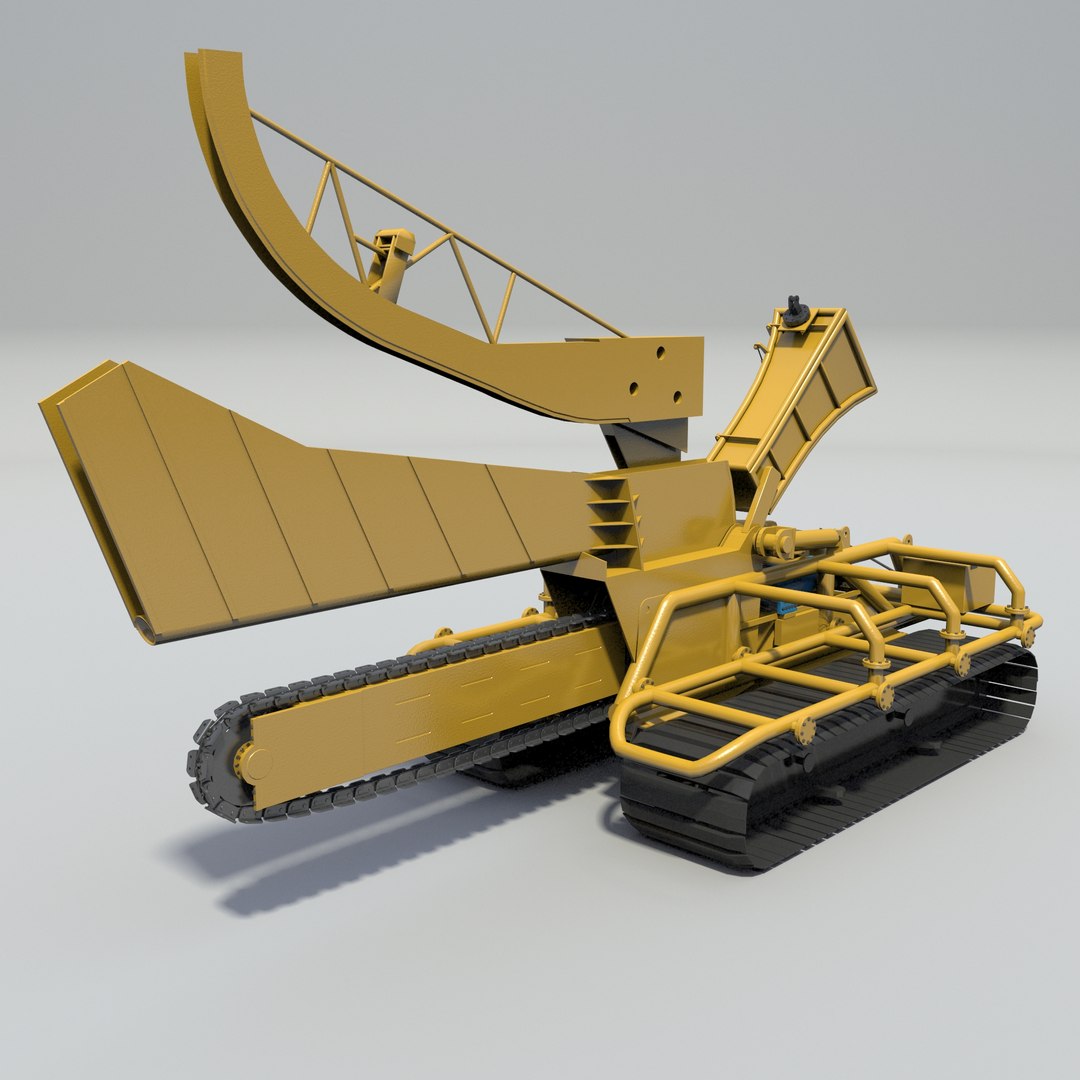 Trencher Underwater 3d Max