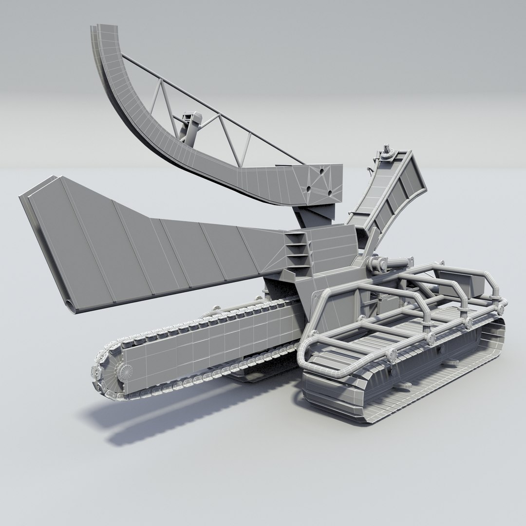 Trencher Underwater 3d Max