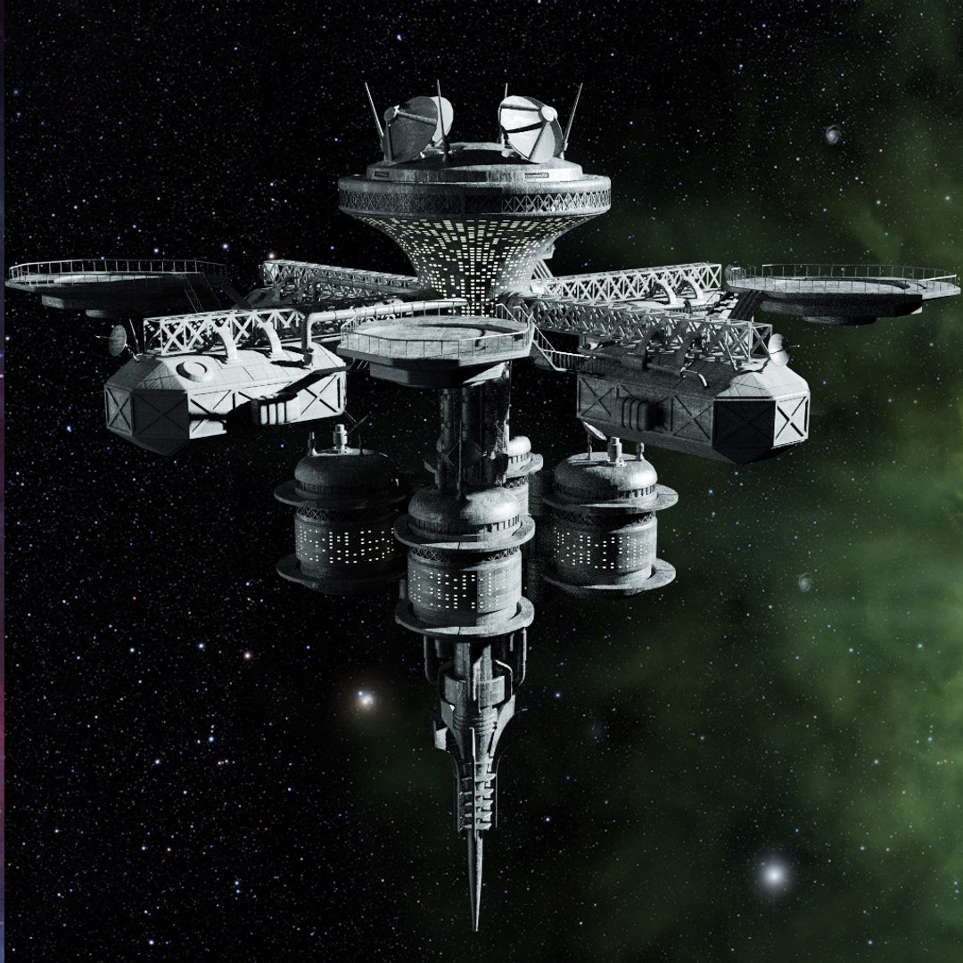 Space Station Model - TurboSquid 1227178
