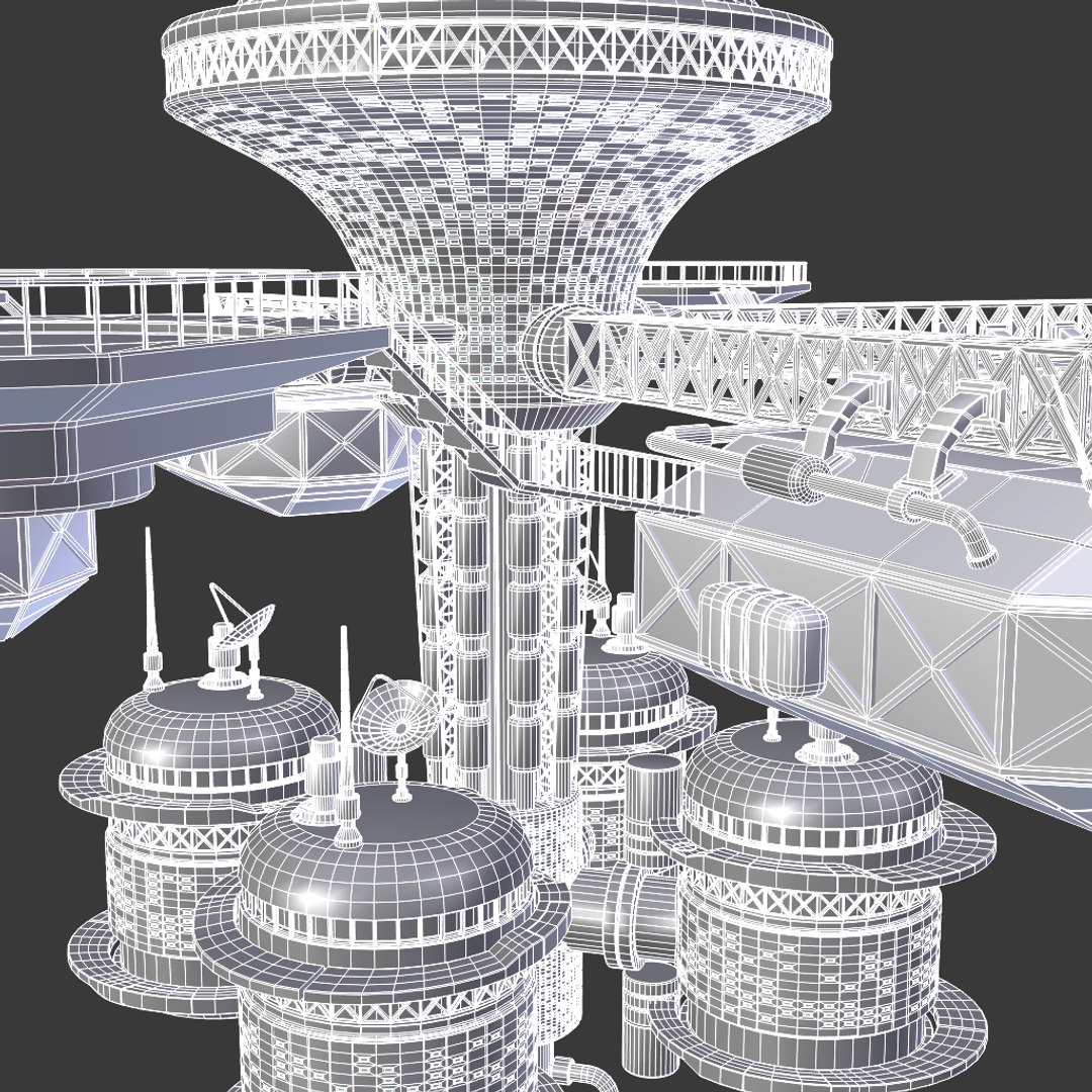 Space Station Model - TurboSquid 1227178