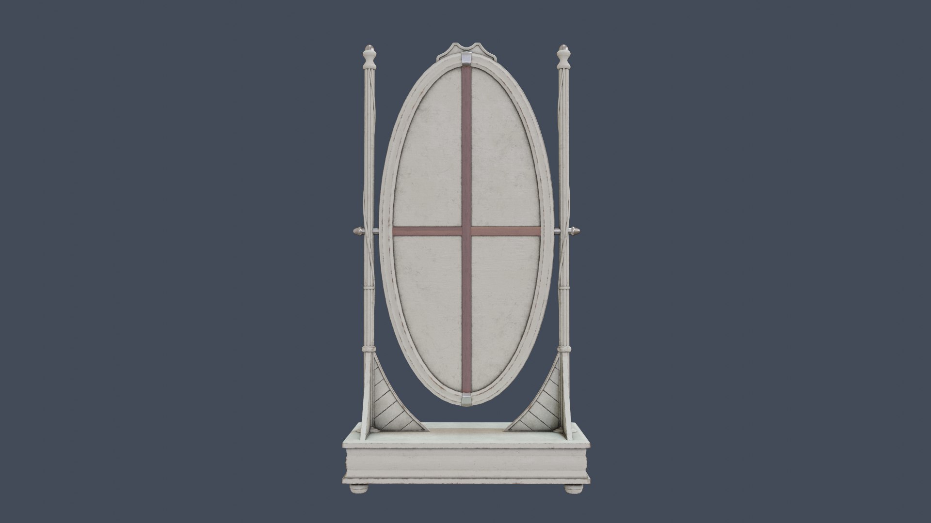 Standing Vanity Mirror 3D - TurboSquid 1764229