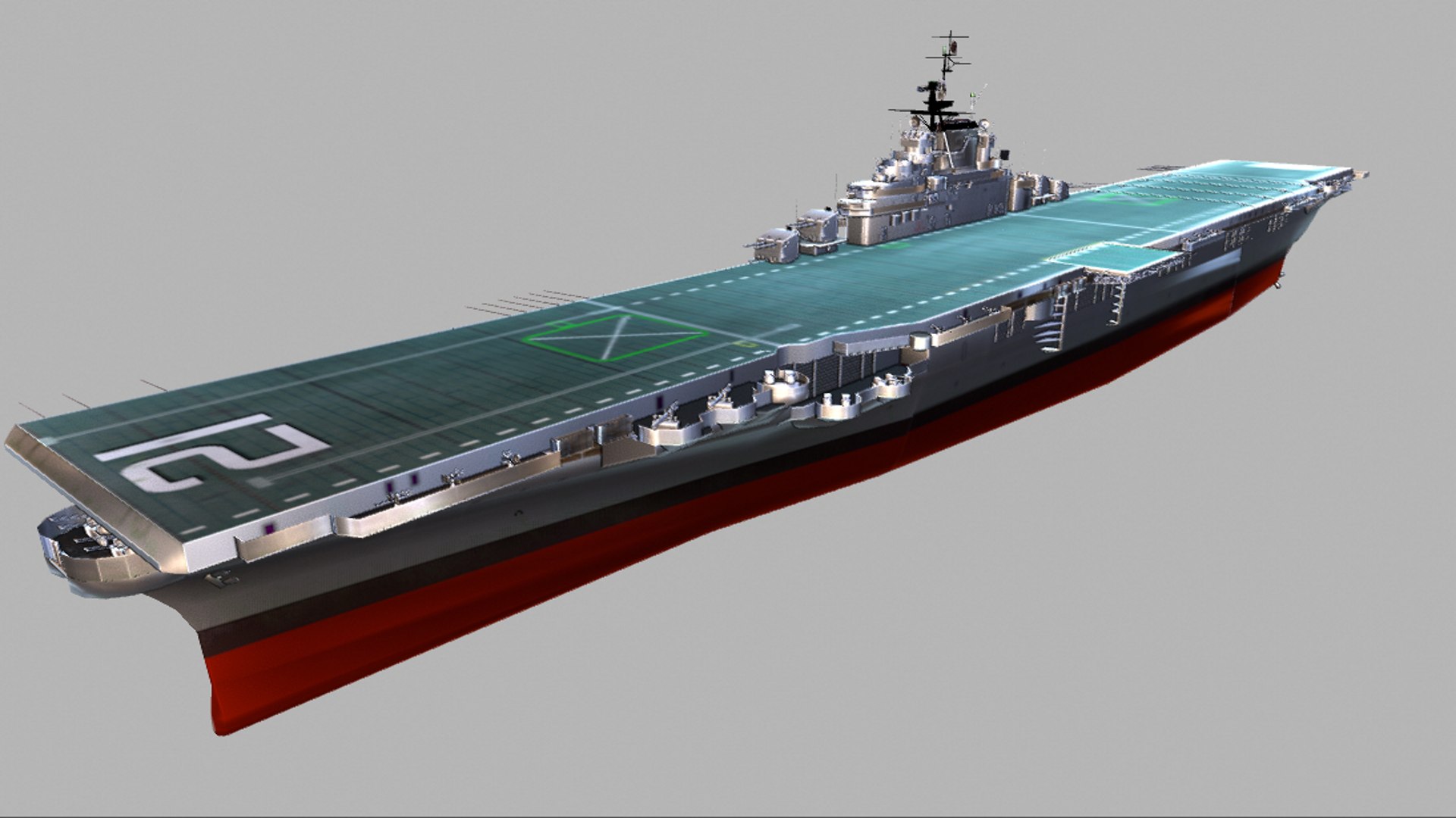 3D Aircraft Carrier TP18 Model - TurboSquid 1793116