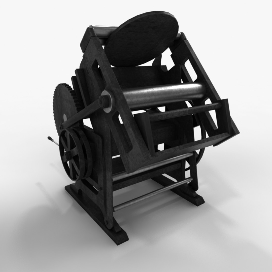 printing press 3d 3ds