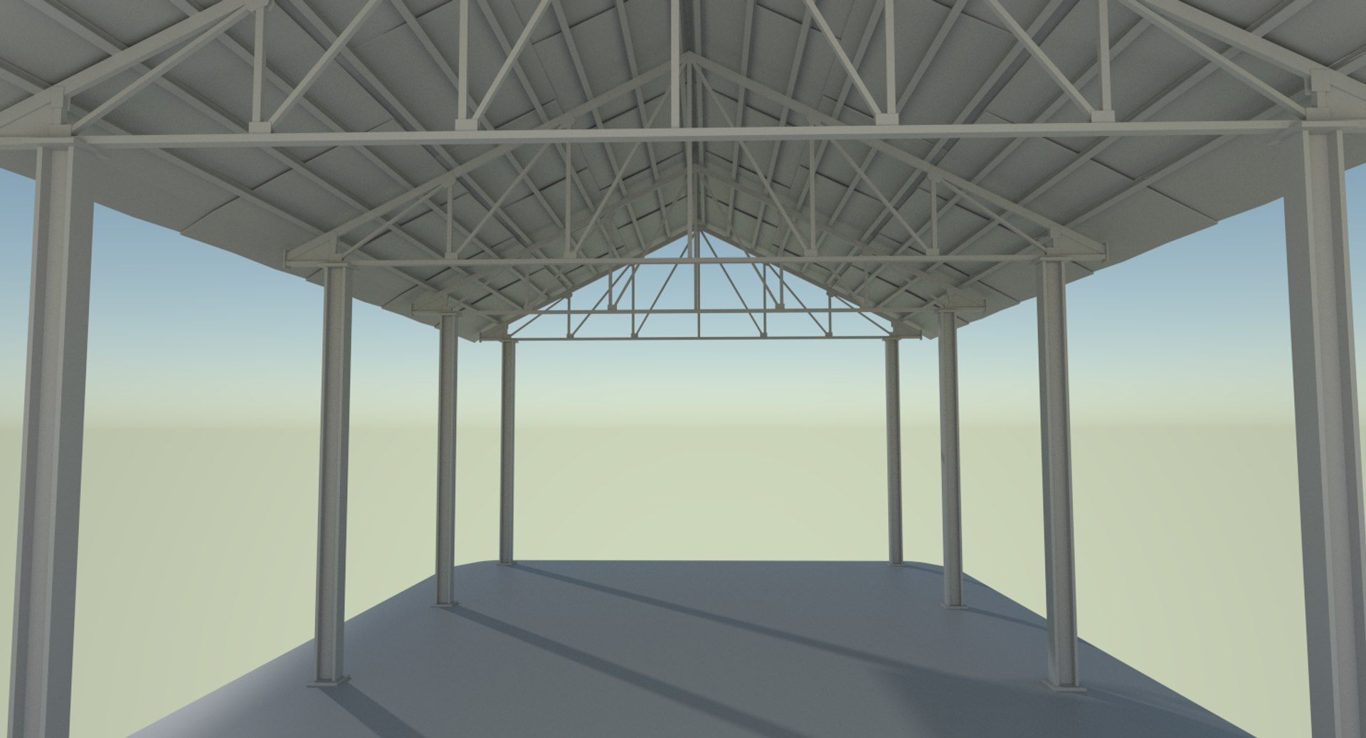 Storage Area Outdoor 3d Model