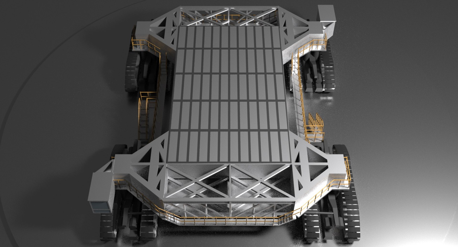 3D Nasa Crawler - TurboSquid 1469608