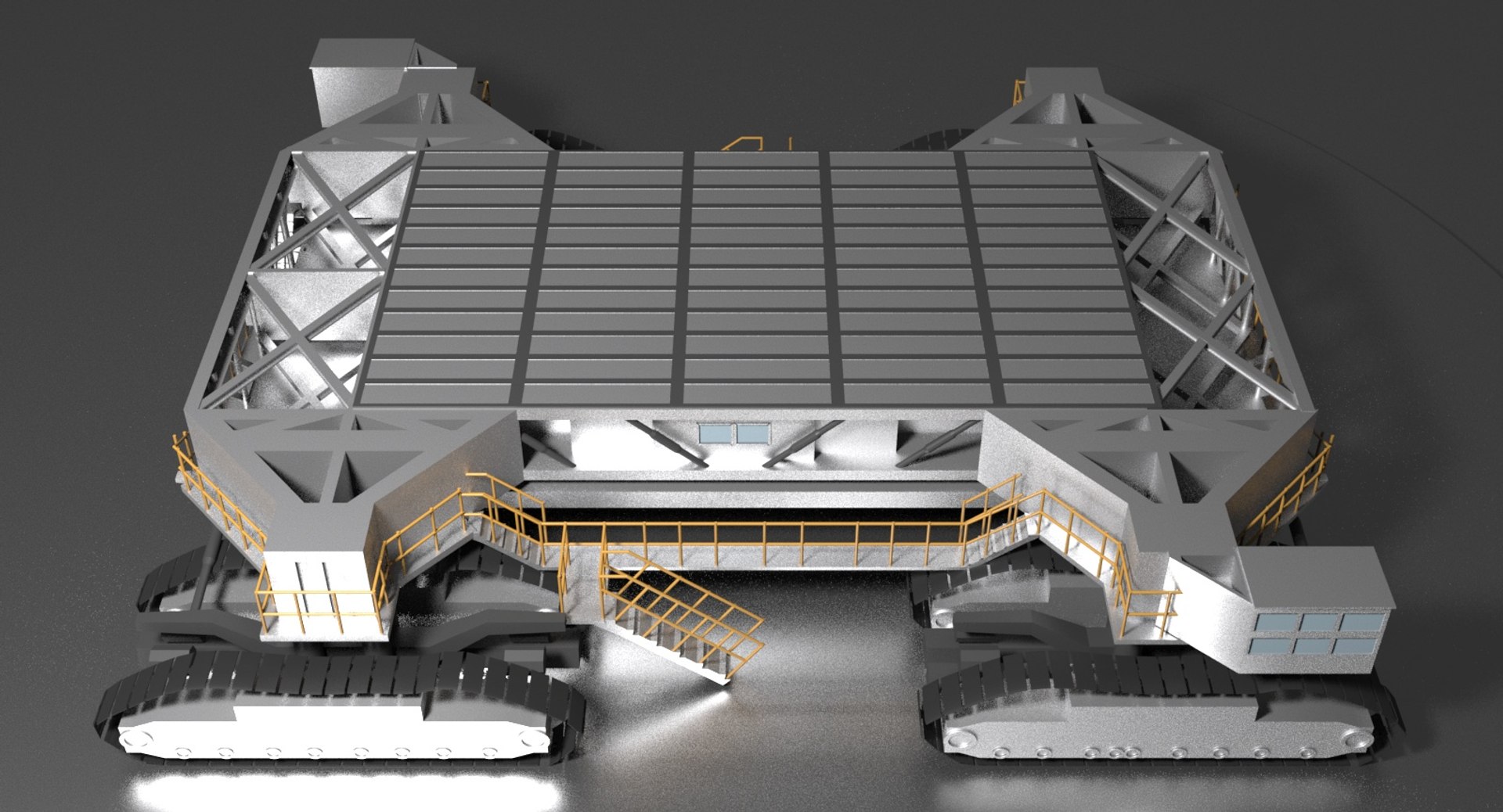 3D Nasa Crawler - TurboSquid 1469608