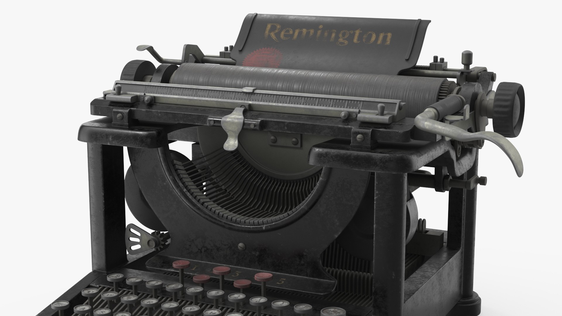 Typewriter Remington 10 1923 Old 3D - TurboSquid 2274287