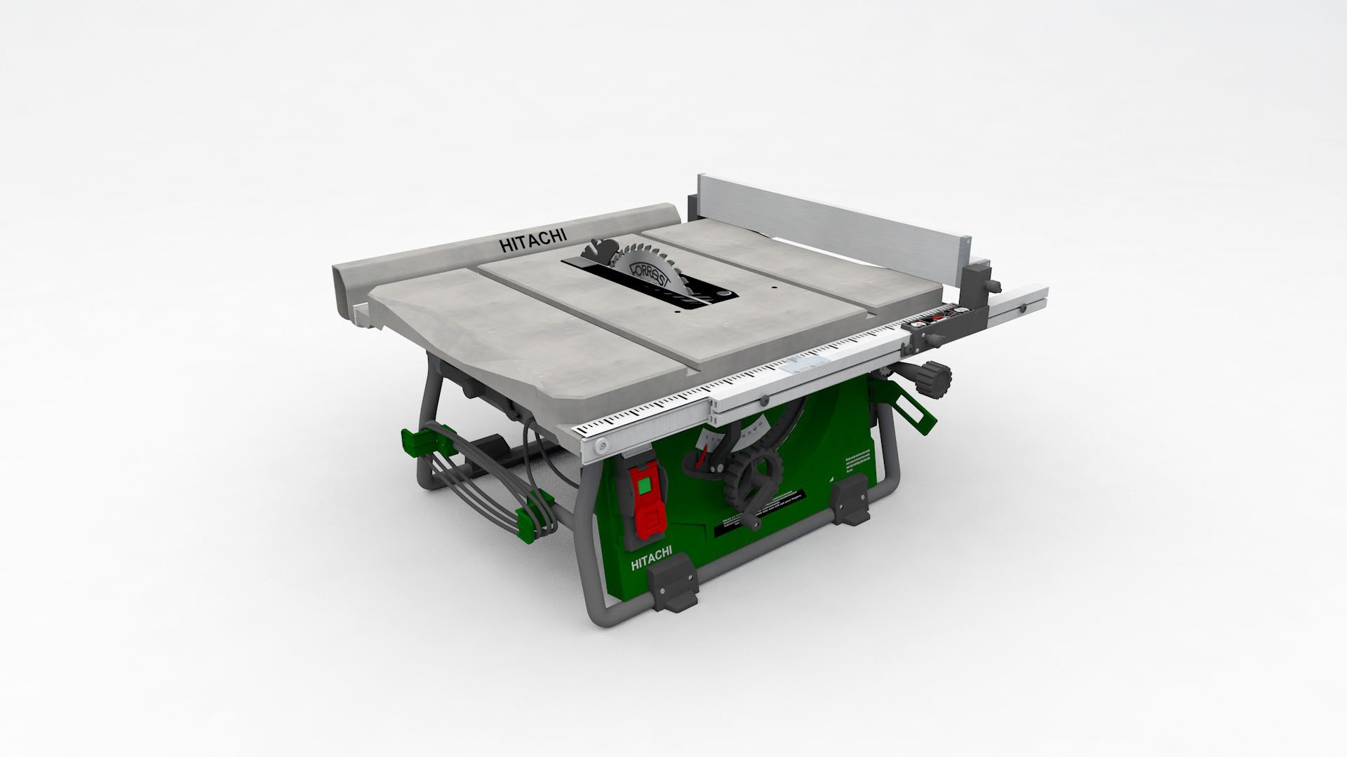 3D Model Table Saw Hitachi - TurboSquid 2210233