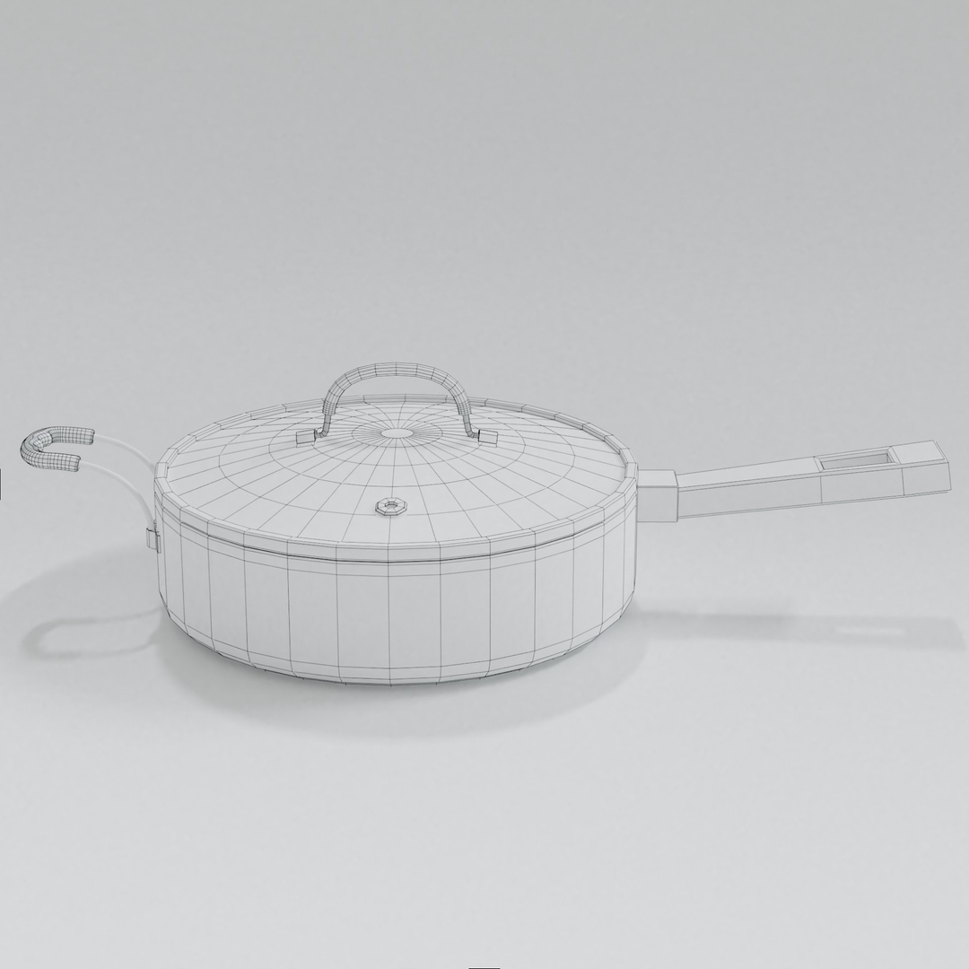 3D cooking pots collecion model - TurboSquid 1701336