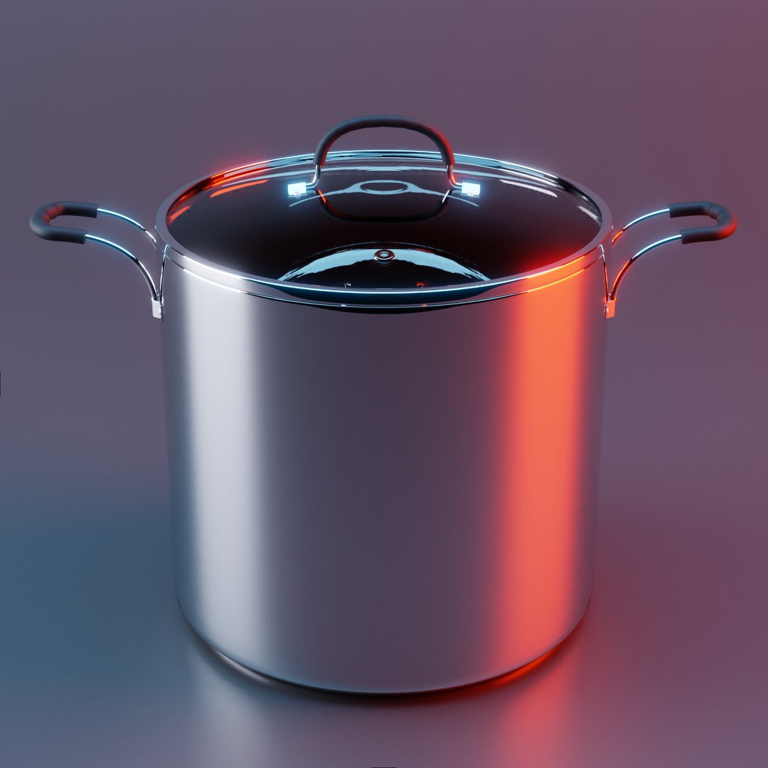 3D Cooking Pots Collecion Model - TurboSquid 1701336