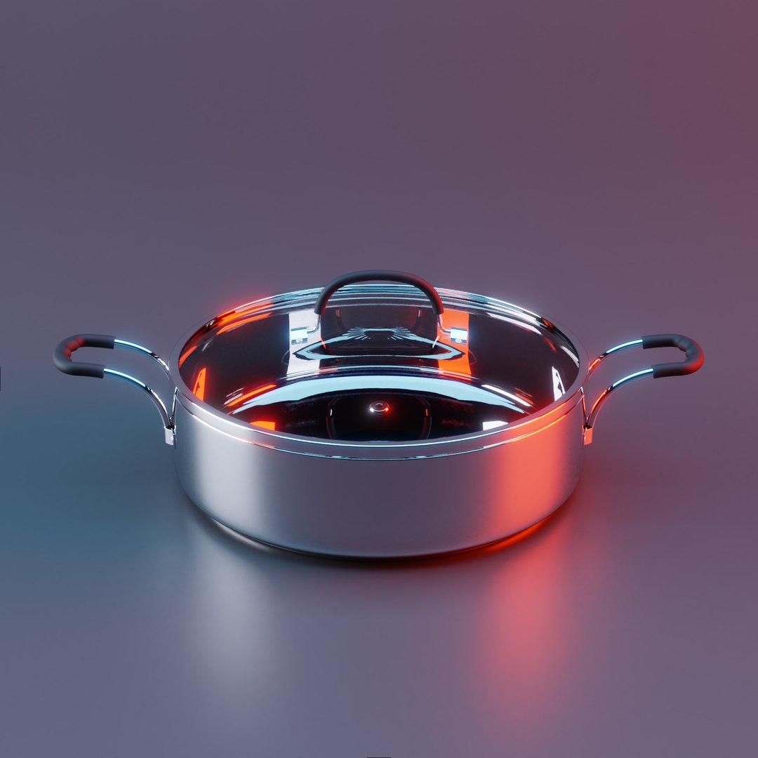 3D Cooking Pots Collecion Model - TurboSquid 1701336